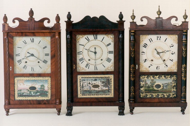 Peter Zaharis Clock Collection: Munger, Abner Jones, Important Antique ...