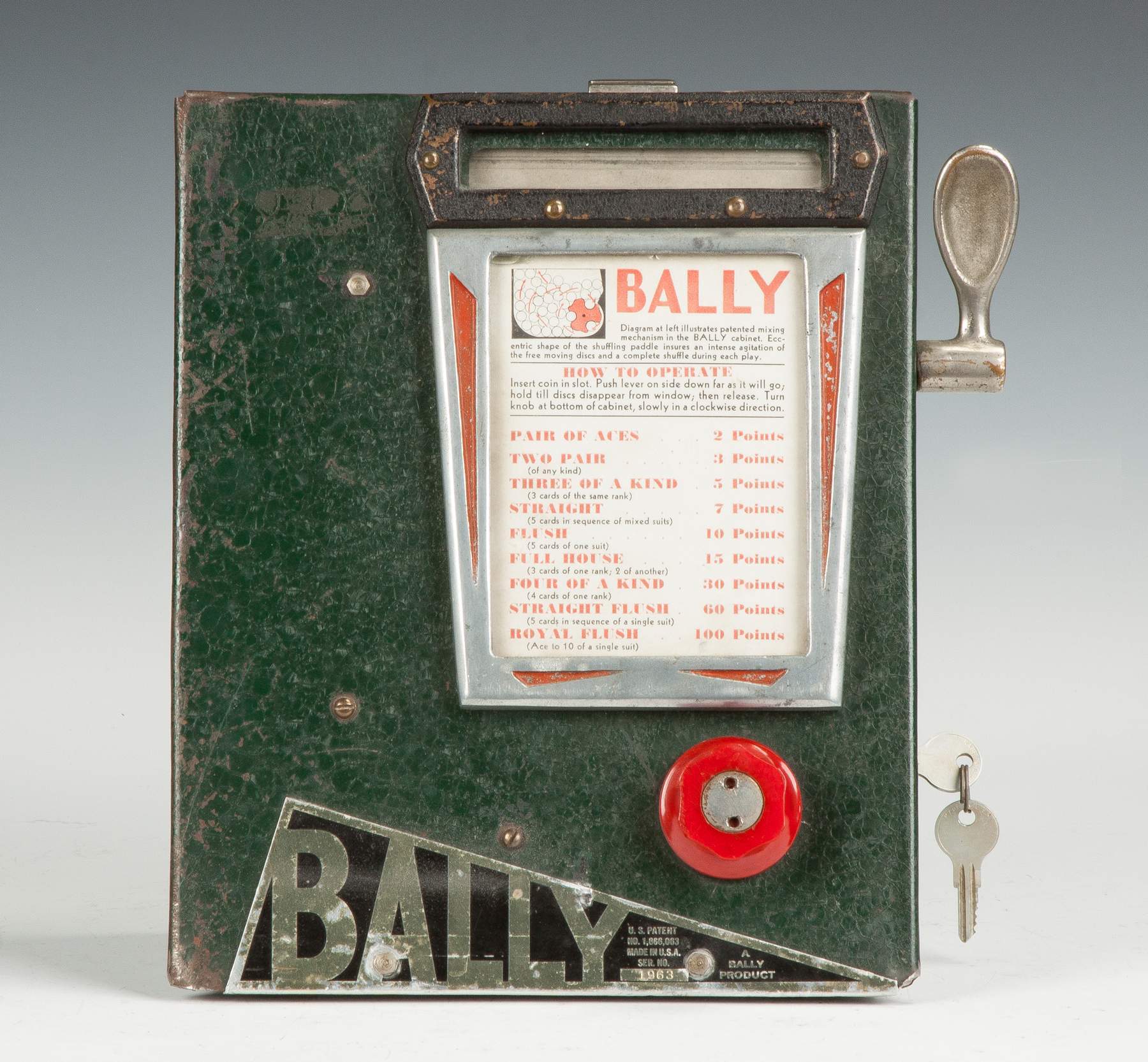 Bally Slot Machine | Cottone Auctions