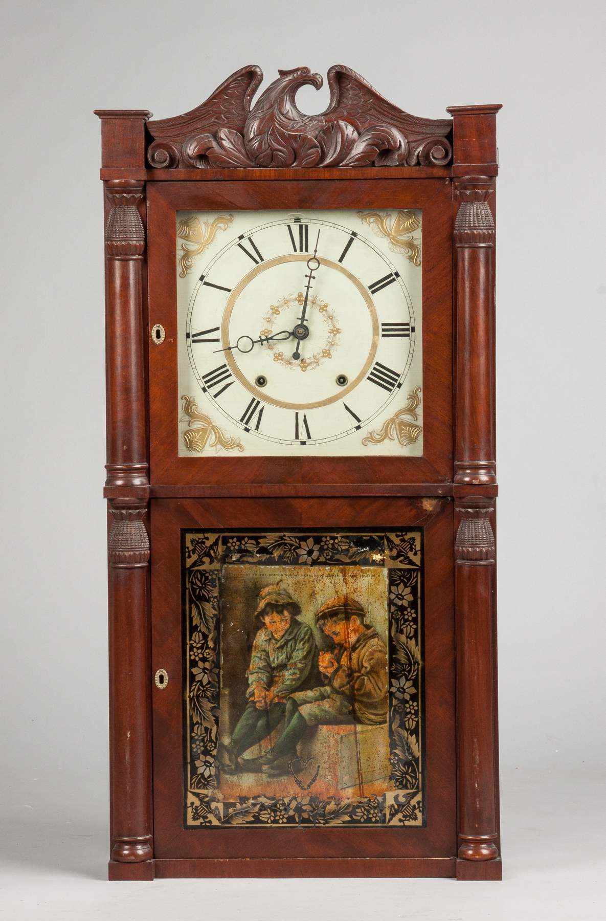 Henry Terry Shelf Clock | Cottone Auctions