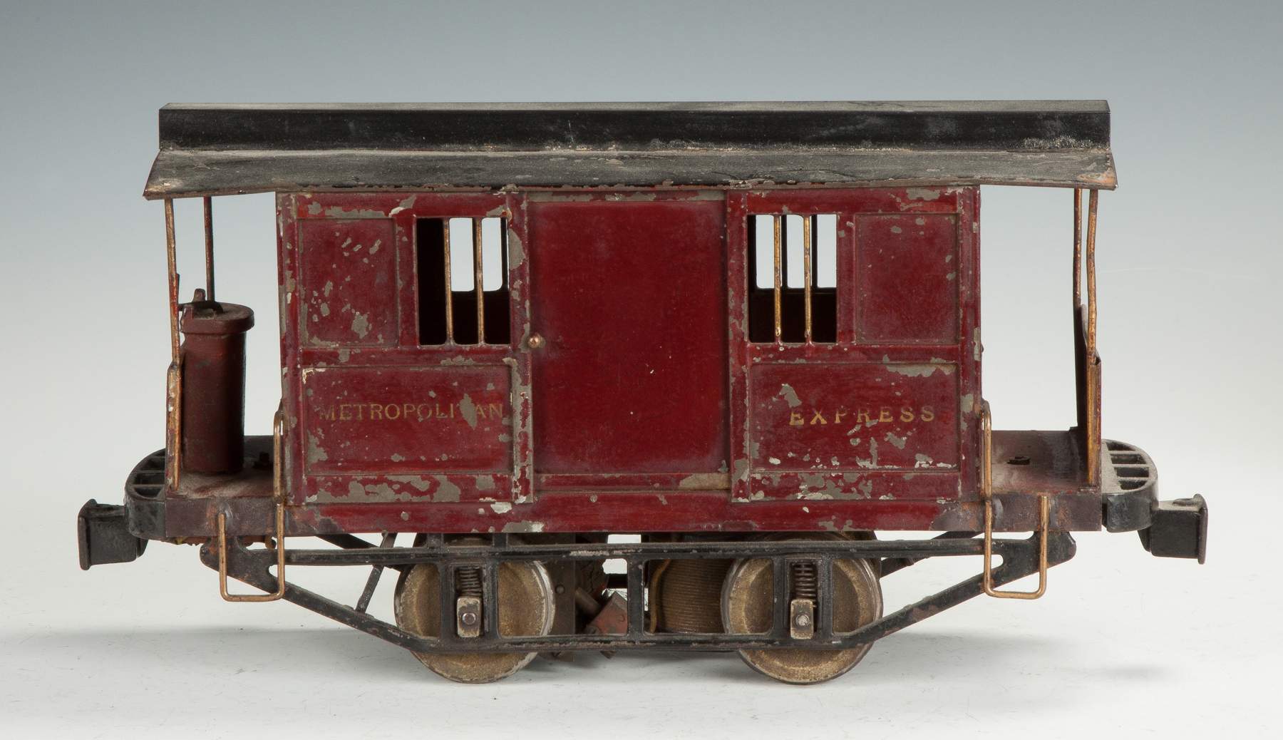 Early Lionel Metropolitan Express "Jail Car" | Cottone Auctions
