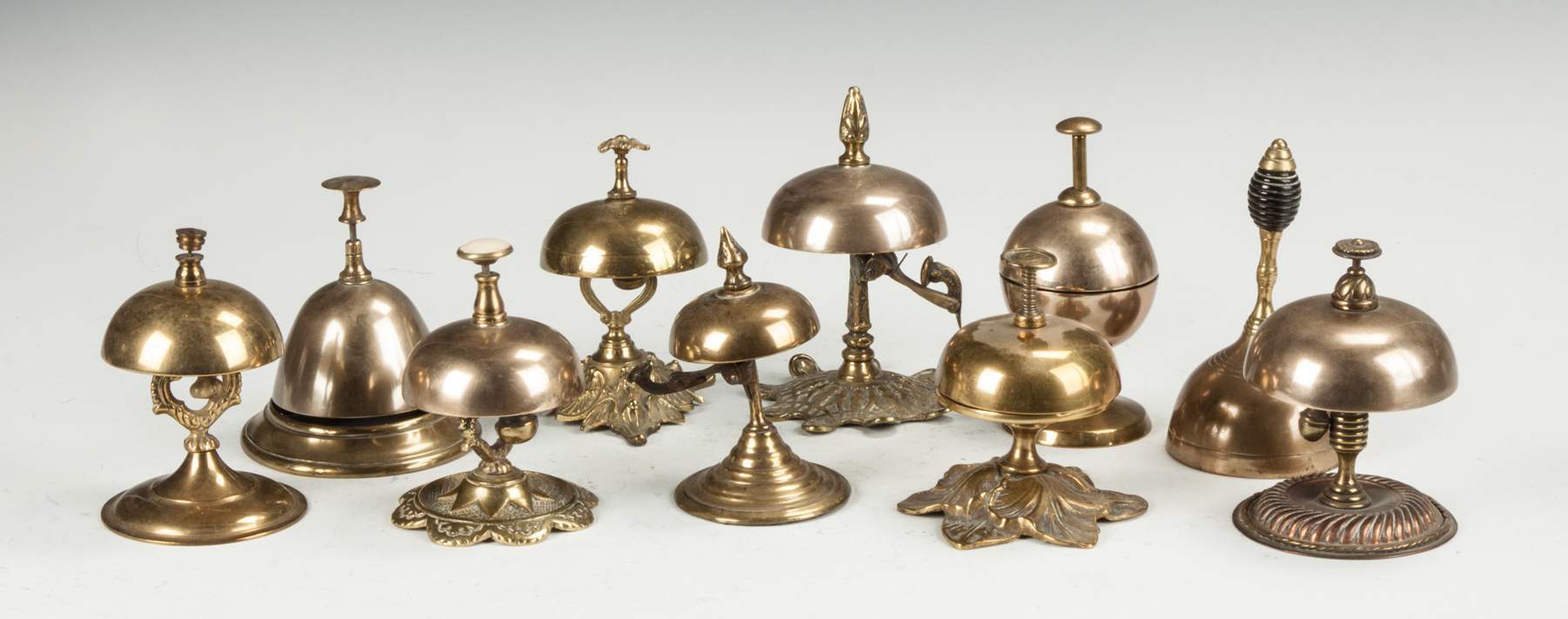Group of Victorian Brass Bells | Cottone Auctions