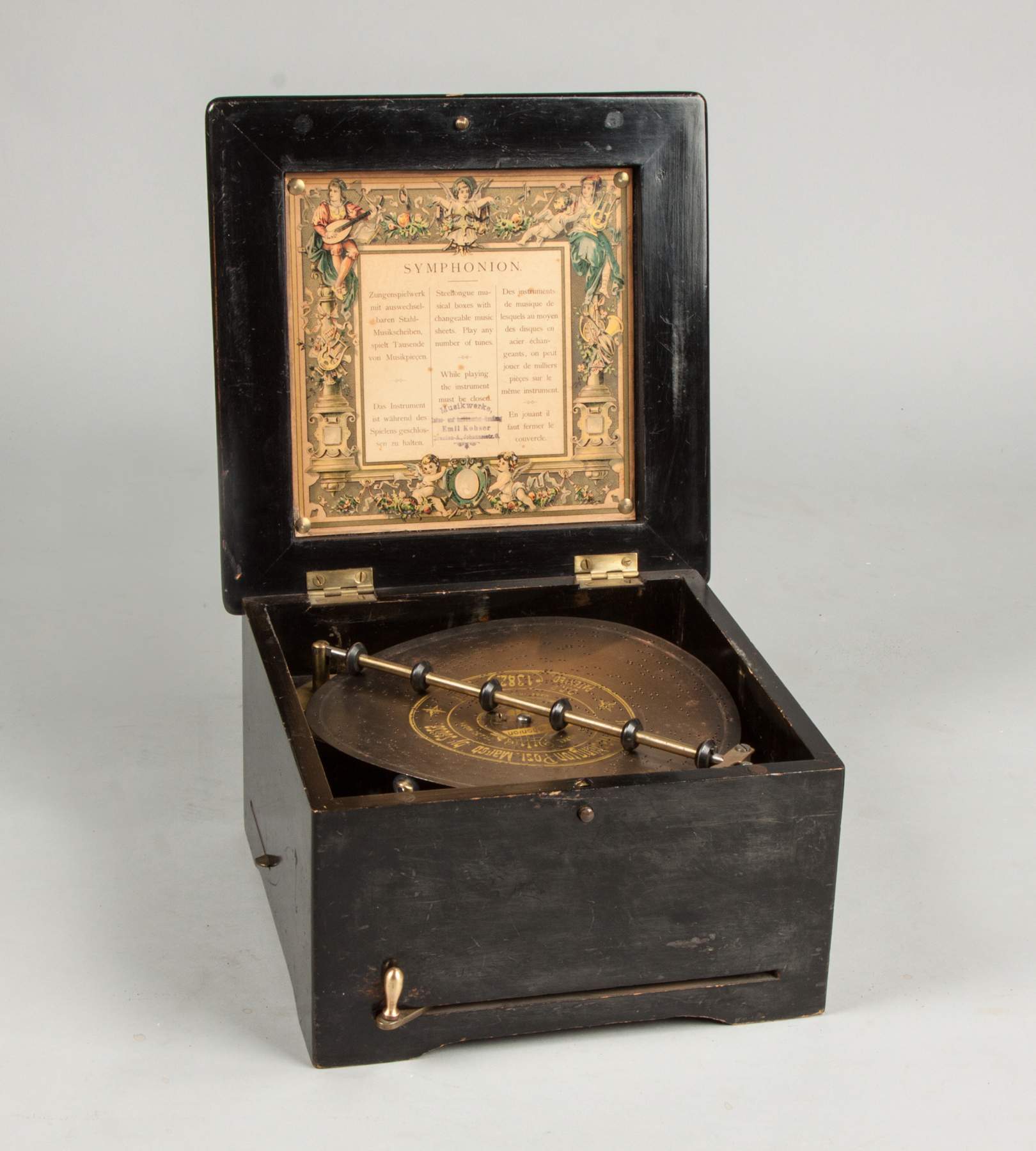 Symphonian Double Comb Music Box | Cottone Auctions