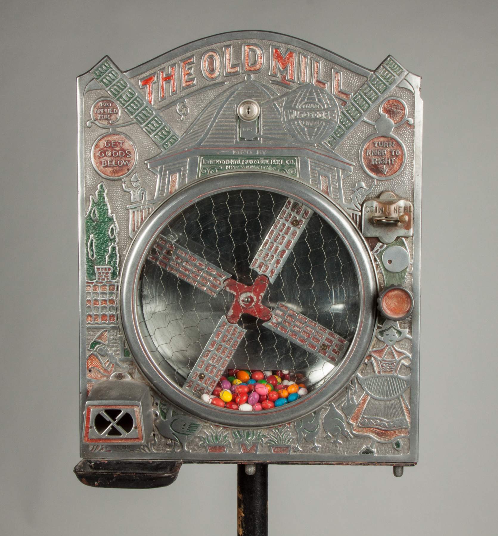 International Mutoscope Reel Co., New York, "The Old Mill" Coin ...