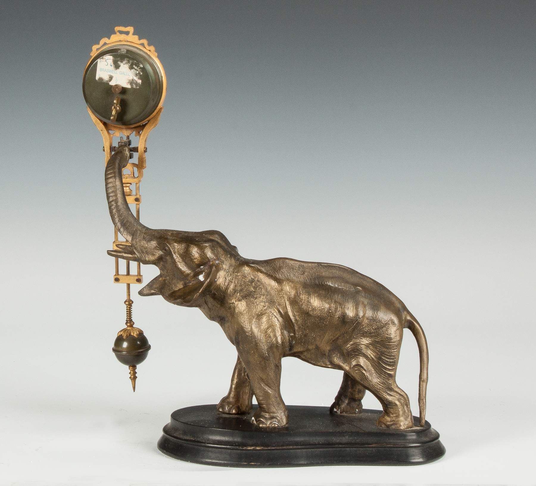 Junghans Elephant Swinger Clock | Cottone Auctions