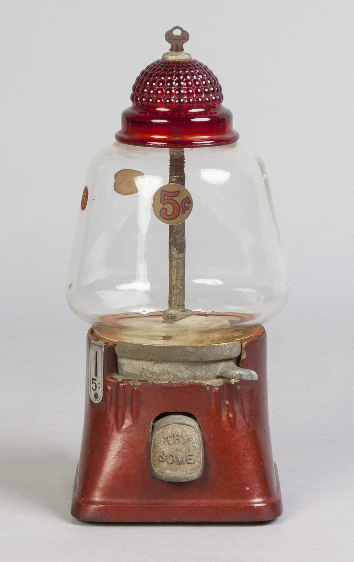 Vintage Five-Cent Peanut Machine | Cottone Auctions