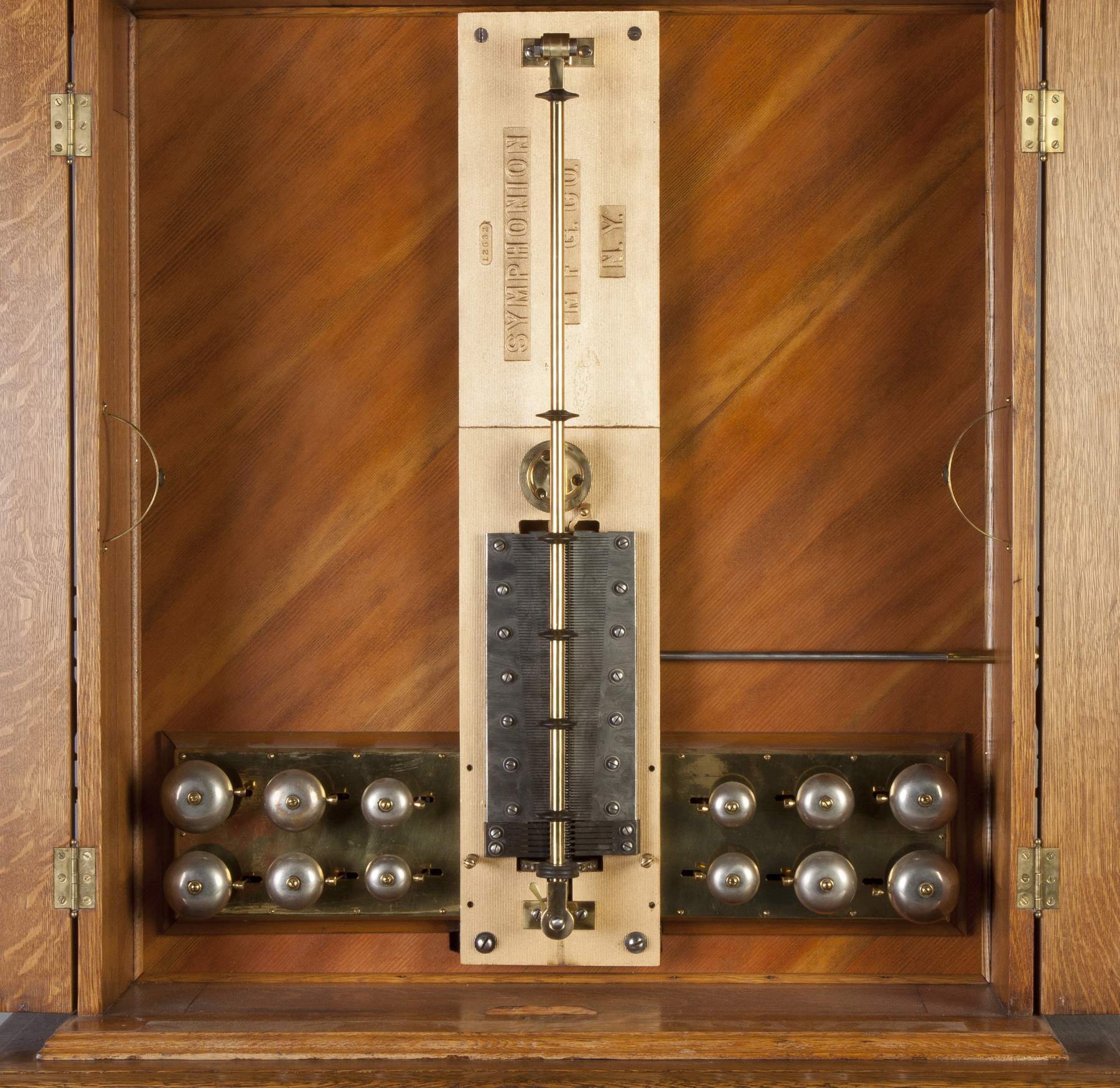 Symphonian Chimes Upright Music Box | Cottone Auctions