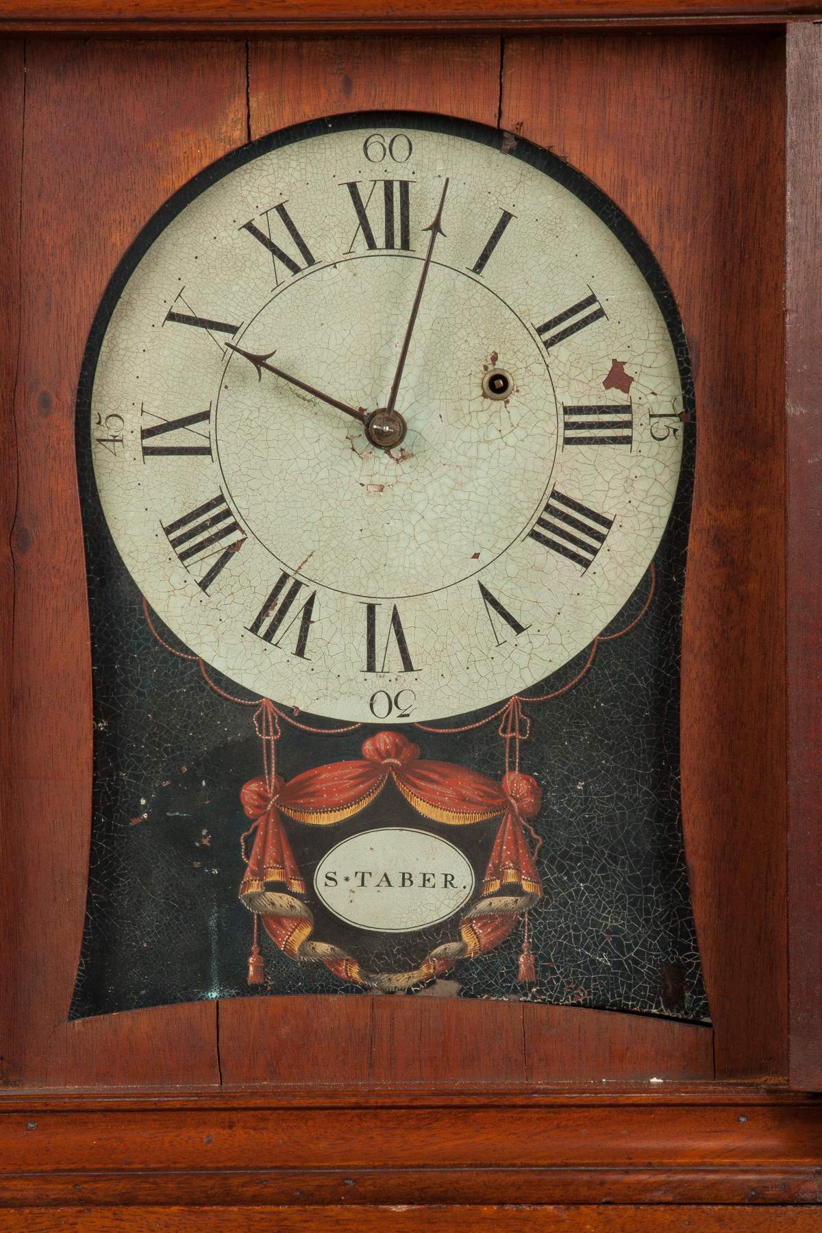 Fine & Rare Stephen Taber, MA, Shelf Clock | Cottone Auctions