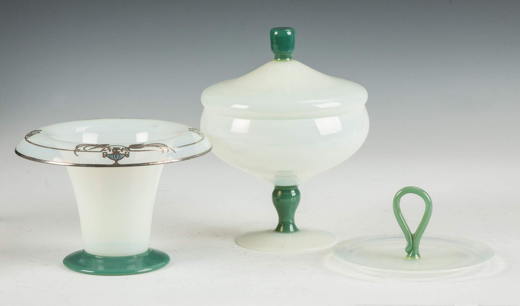 Three Pieces of Fry Glass | Cottone Auctions