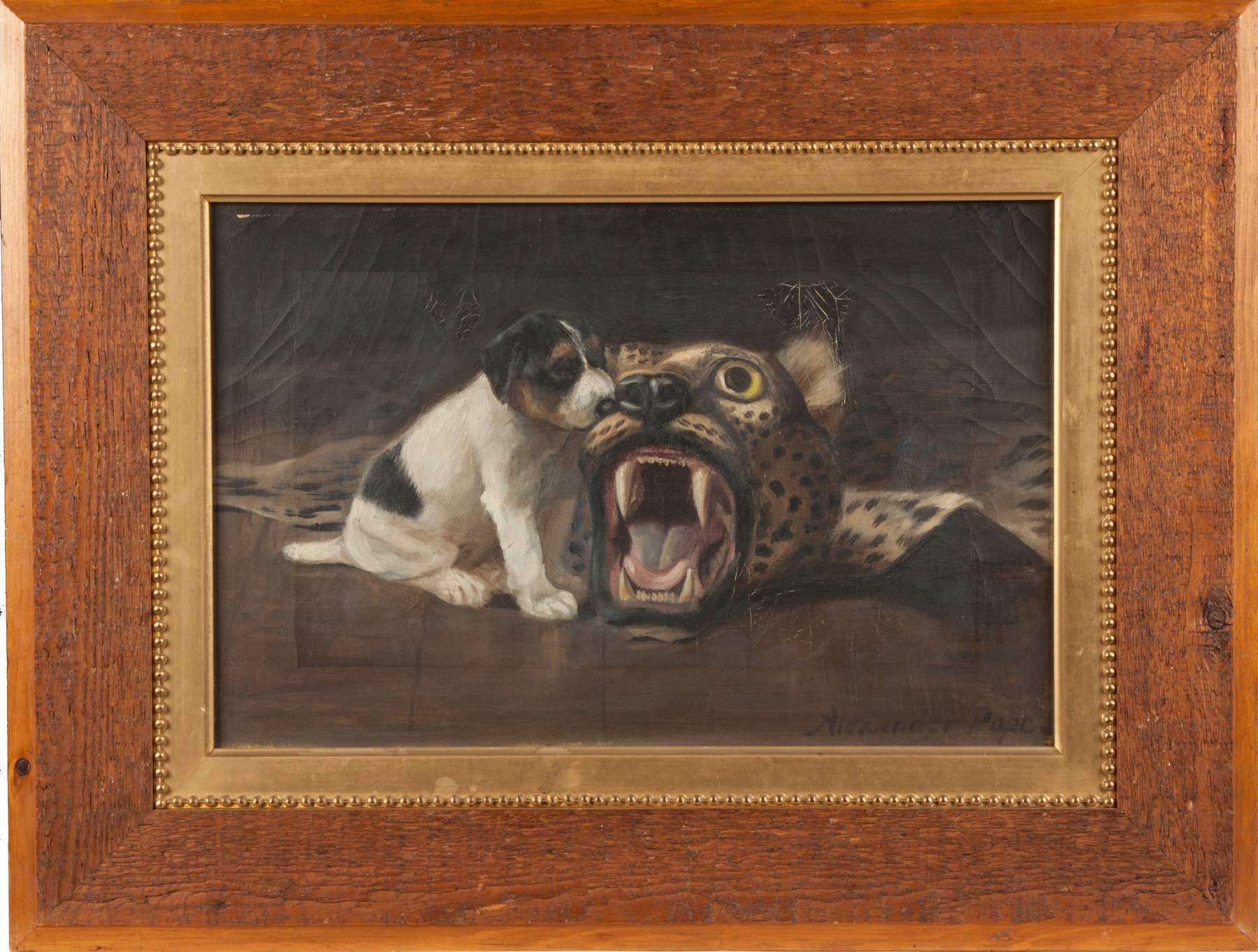 Alexander Pope (American, 1849-1924) Dog with leopard rug | Cottone ...