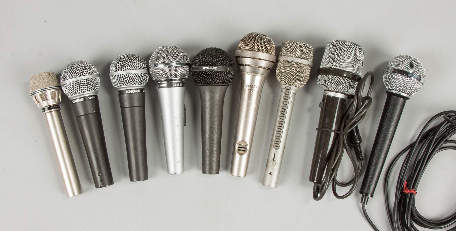 Group of Nine Microphones | Cottone Auctions