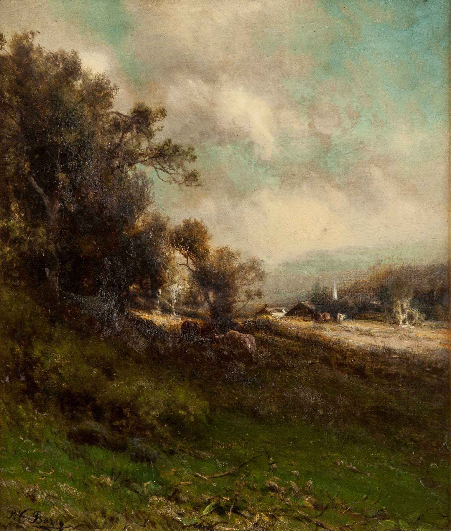 Patrick Berry (American, 1852-1922) Landscape | Cottone Auctions