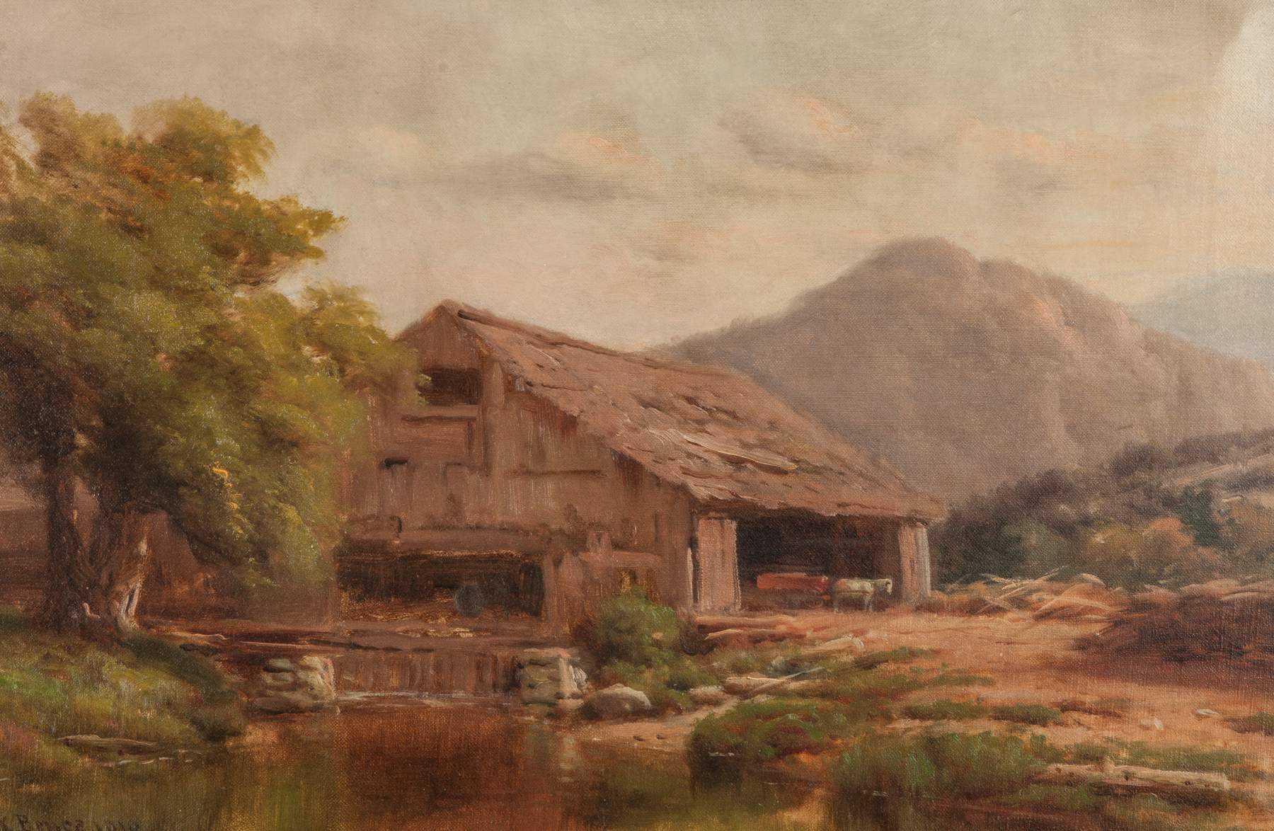 William Bruce (American, 1861-1911) "Mohawk Valley" | Cottone Auctions