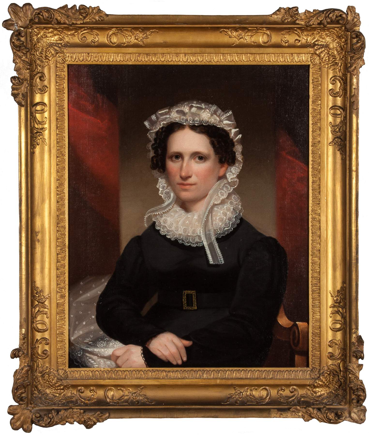Ezra Ames (American, 1768-1836) Portrait of a Woman from NY State ...