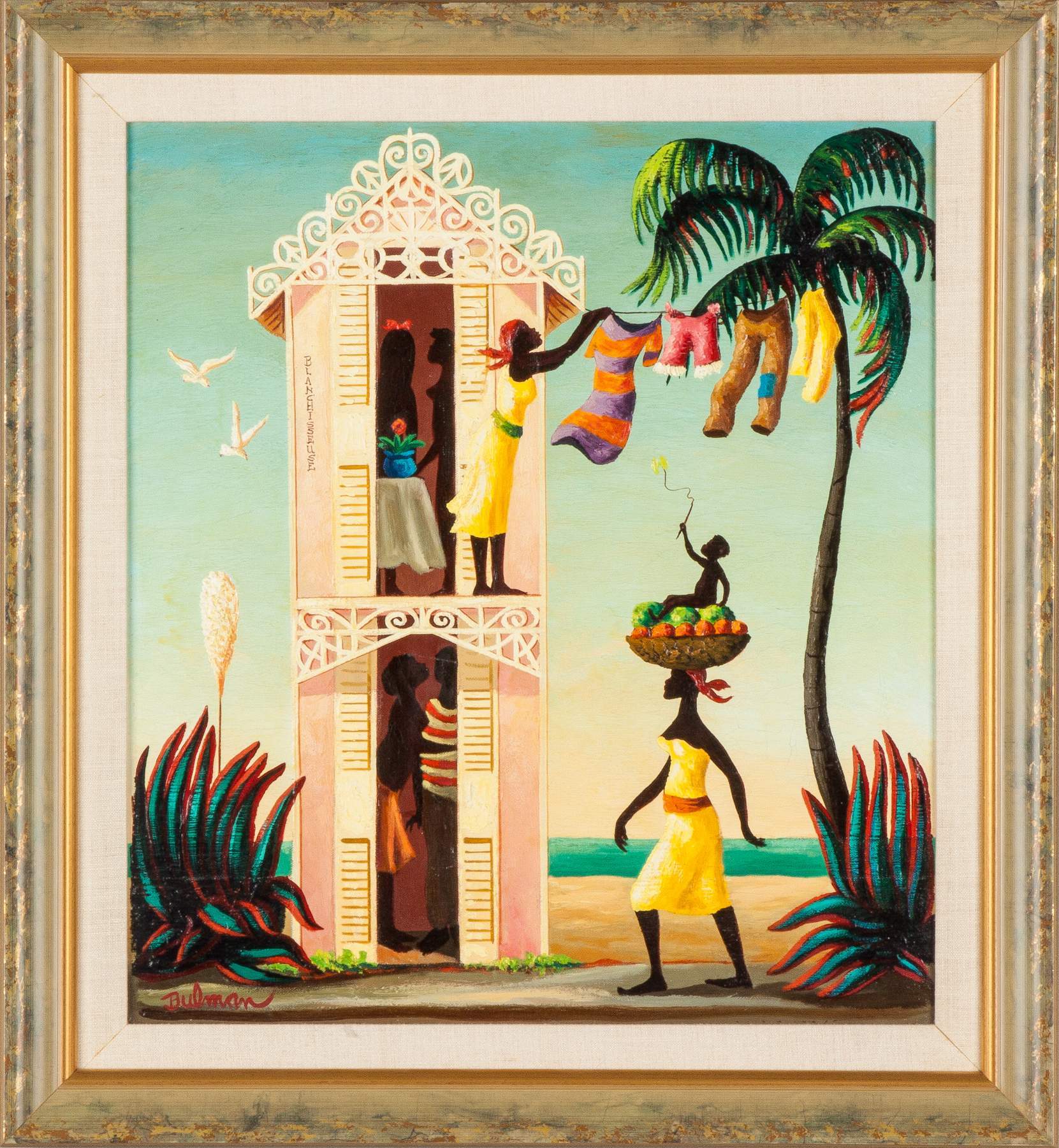 Orville Bulman (American, 1904-1978) "Blanchisseuse" | Cottone Auctions