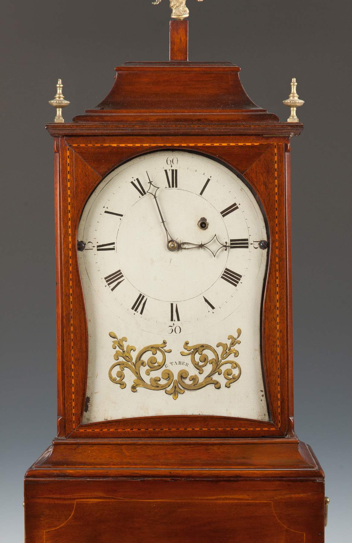 Fine & Rare Elnathan Taber Shelf Clock, Roxbury, MA | Cottone Auctions
