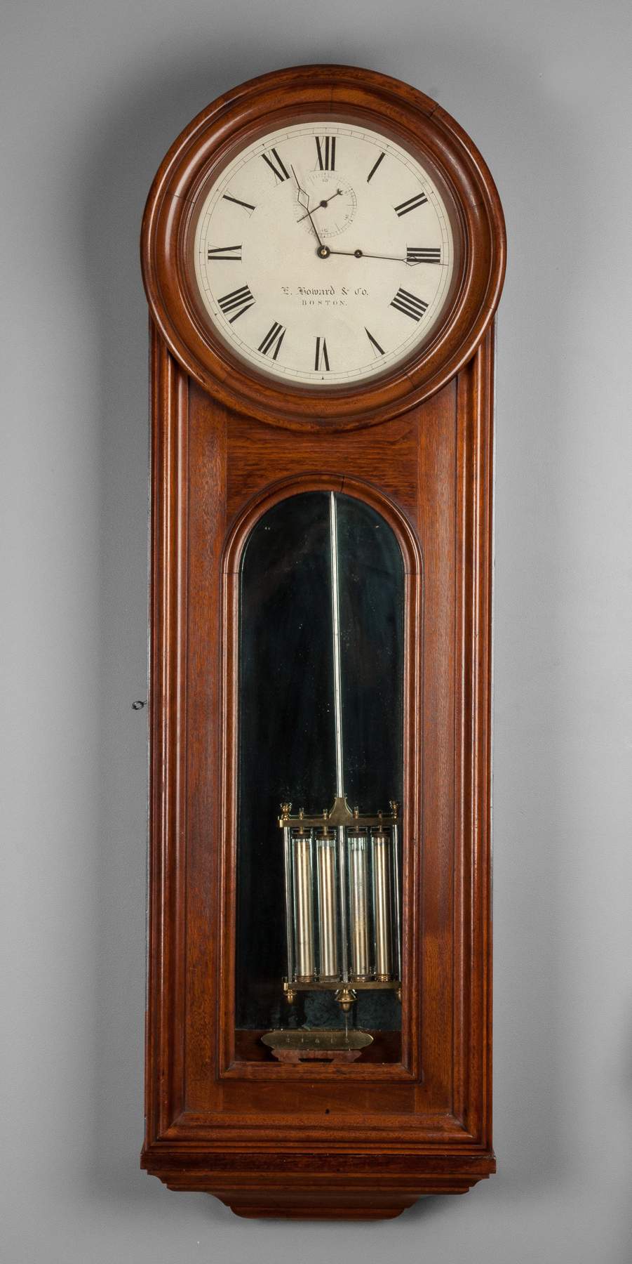 Fine E. Howard & Co. #12 Wall Regulator, Boston, MA | Cottone Auctions