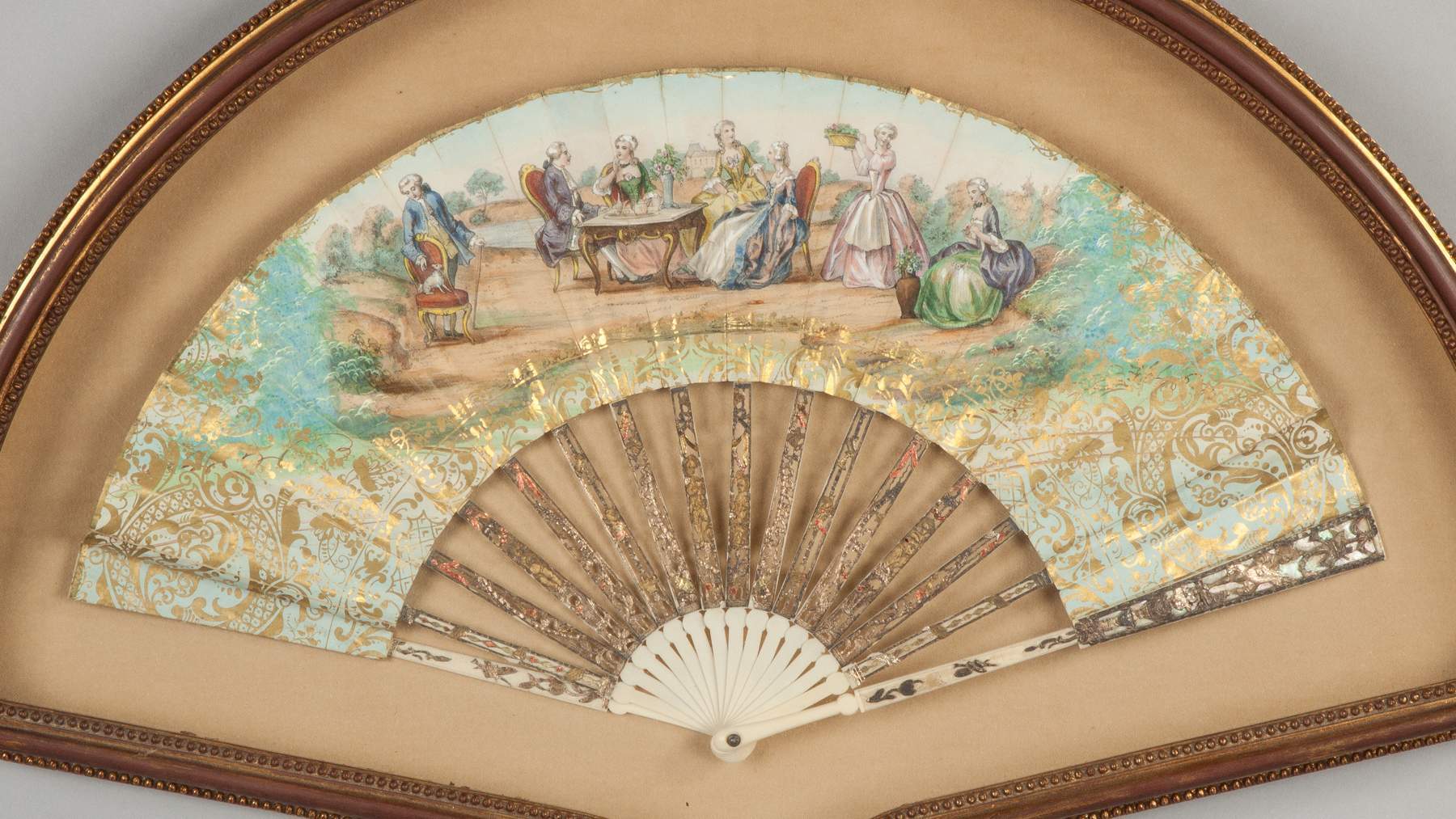 Group of Four Fans | Cottone Auctions