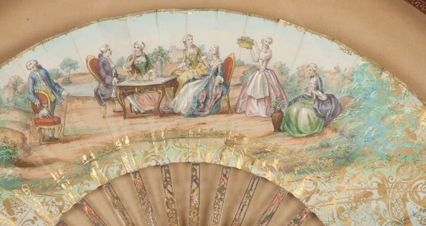Group of Four Fans | Cottone Auctions