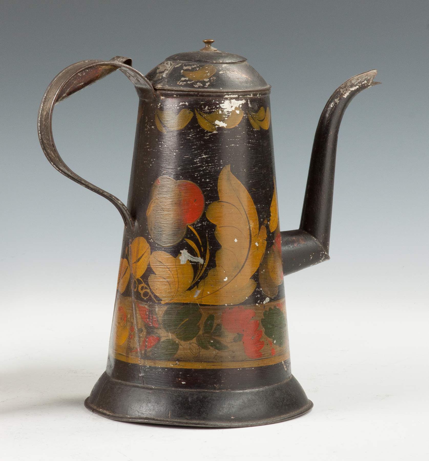 Lyons Milk Pitcher & Toleware Coffee Pot | Cottone Auctions