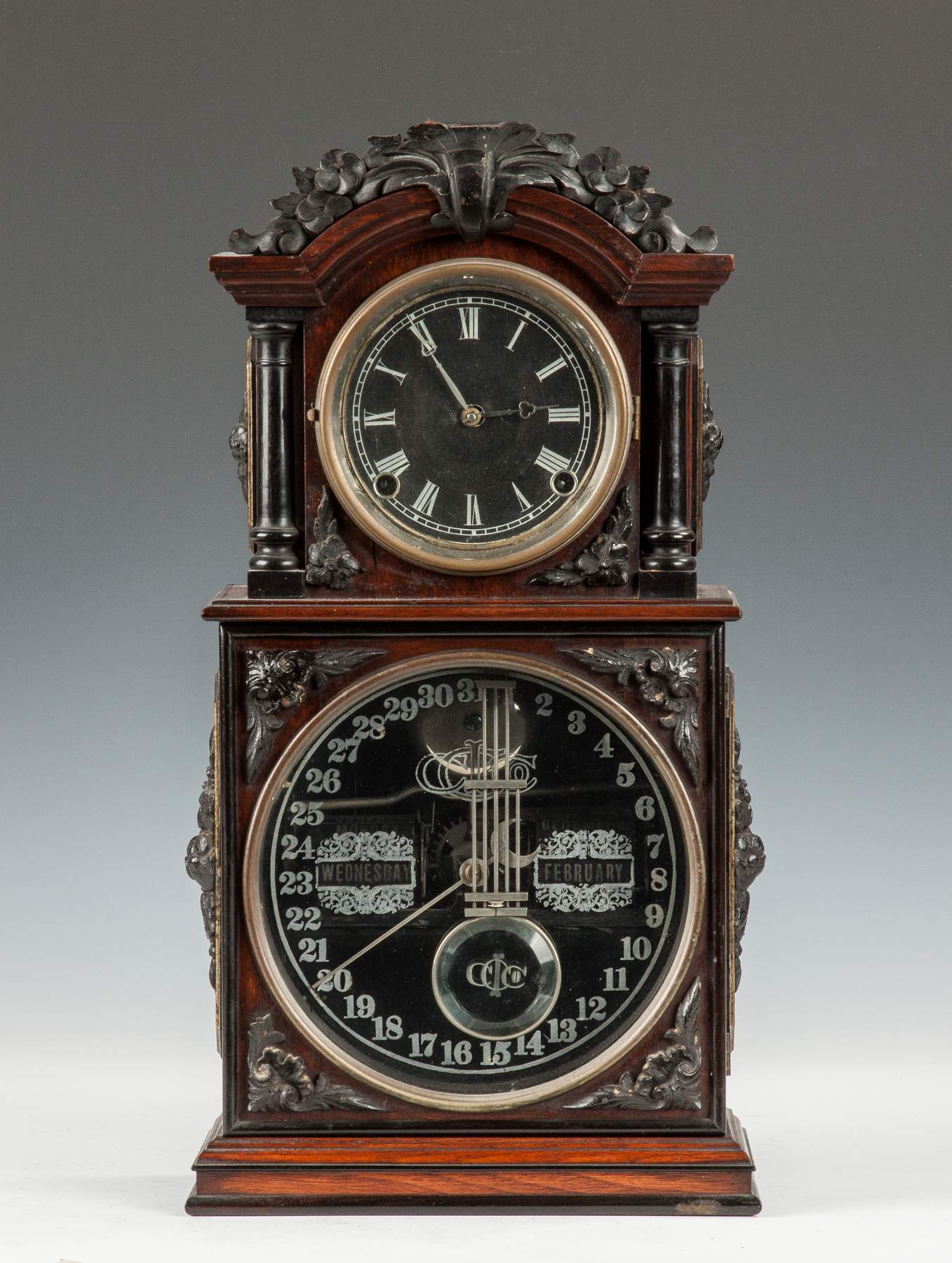 Ithaca 3 1/2 Parlor Shelf Clock | Cottone Auctions