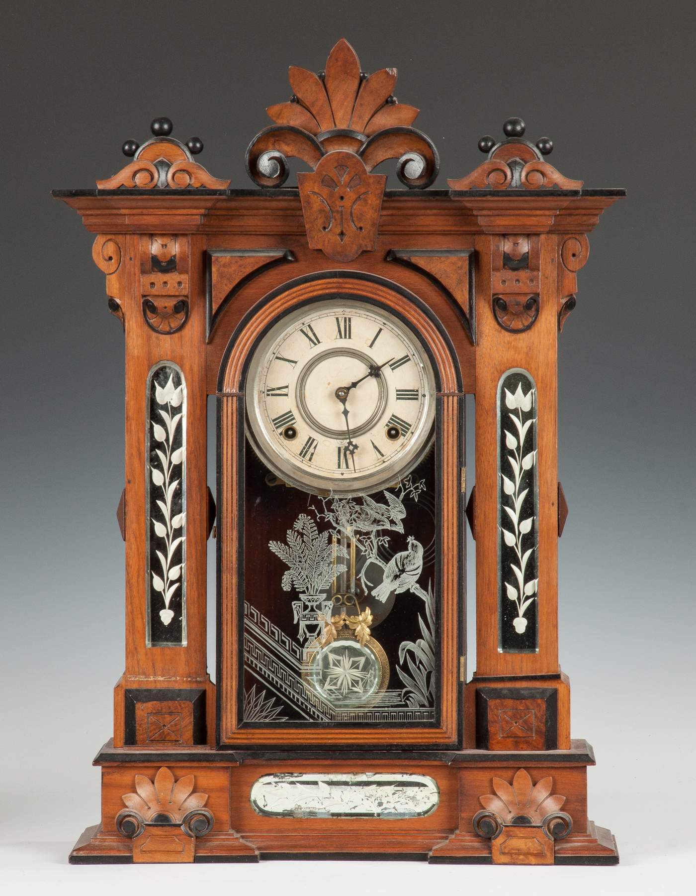 Gilbert Amphion Shelf Clock | Cottone Auctions
