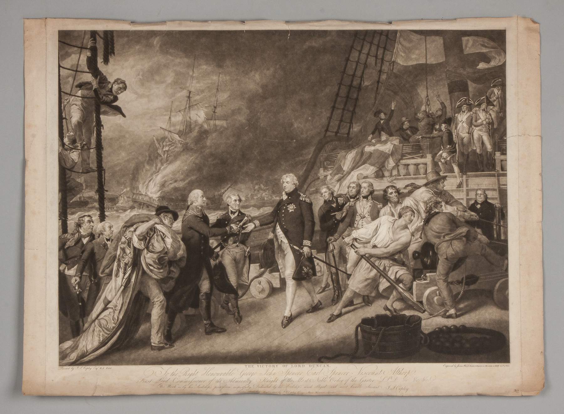 John Singleton Copley (American, 1738-1815) Group of 5 Engravings ...
