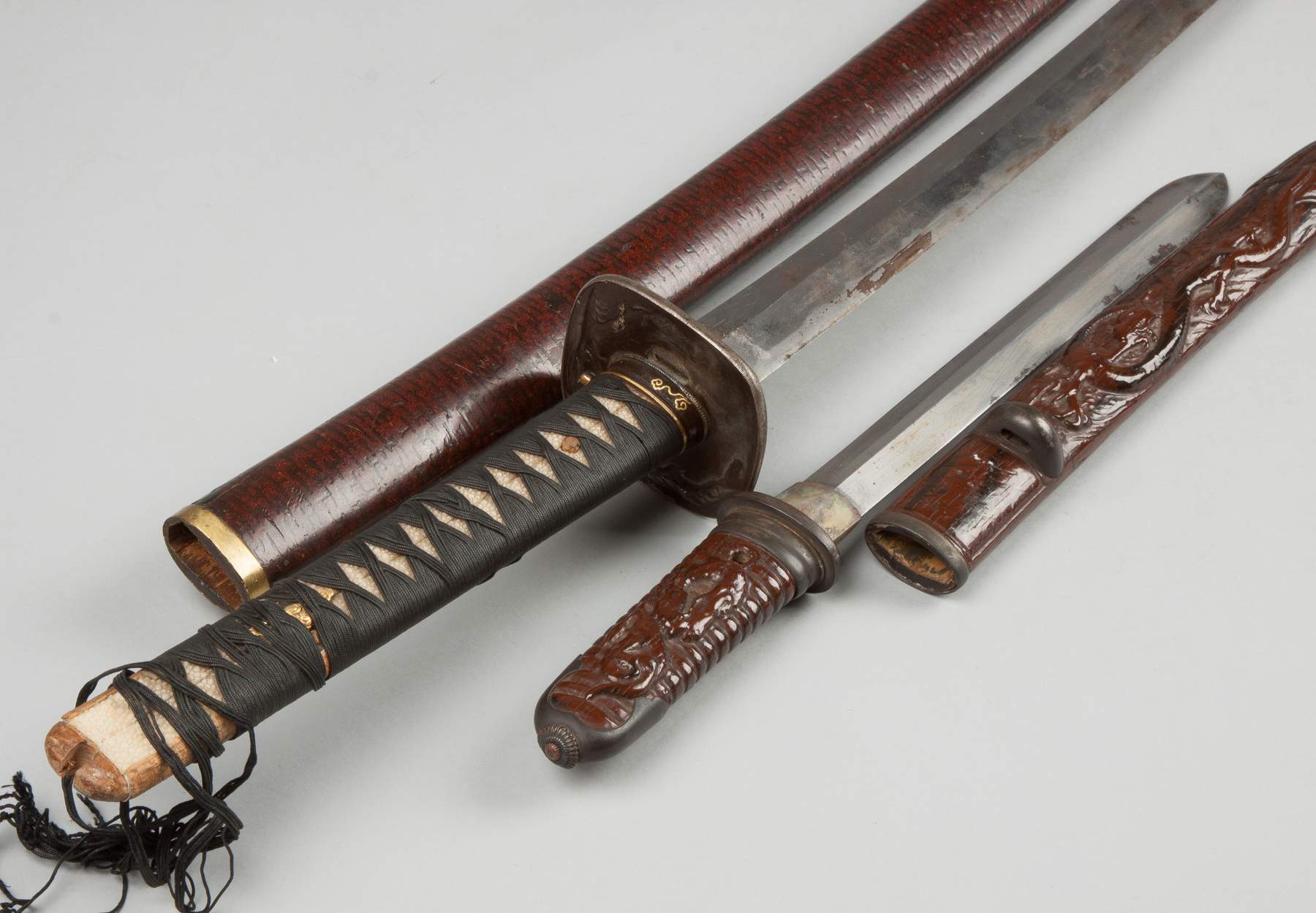 Two Samurai Swords | Cottone Auctions