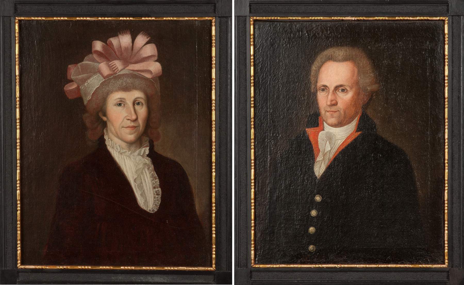 Pair of Anglo-American Portraits | Cottone Auctions