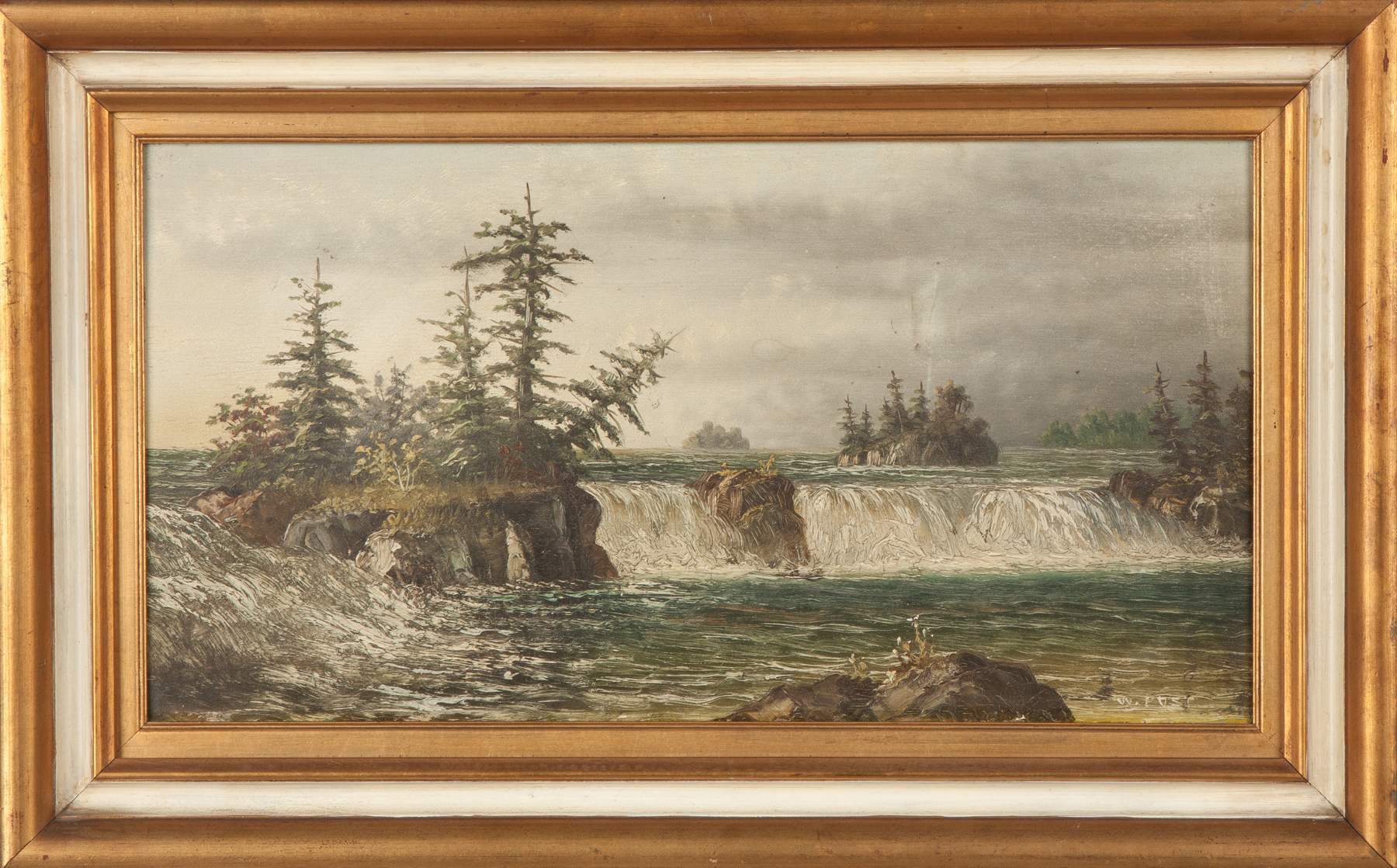 William Post (American, 1856-1935) Two Landscapes | Cottone Auctions