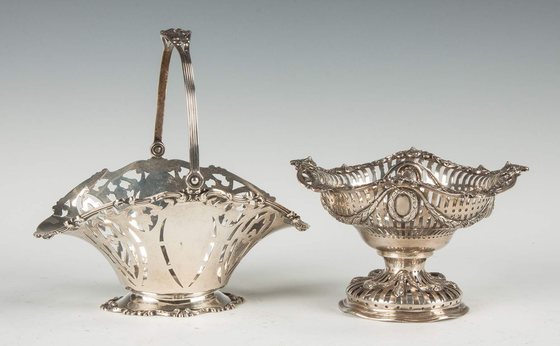 Two Sterling Silver Baskets | Cottone Auctions