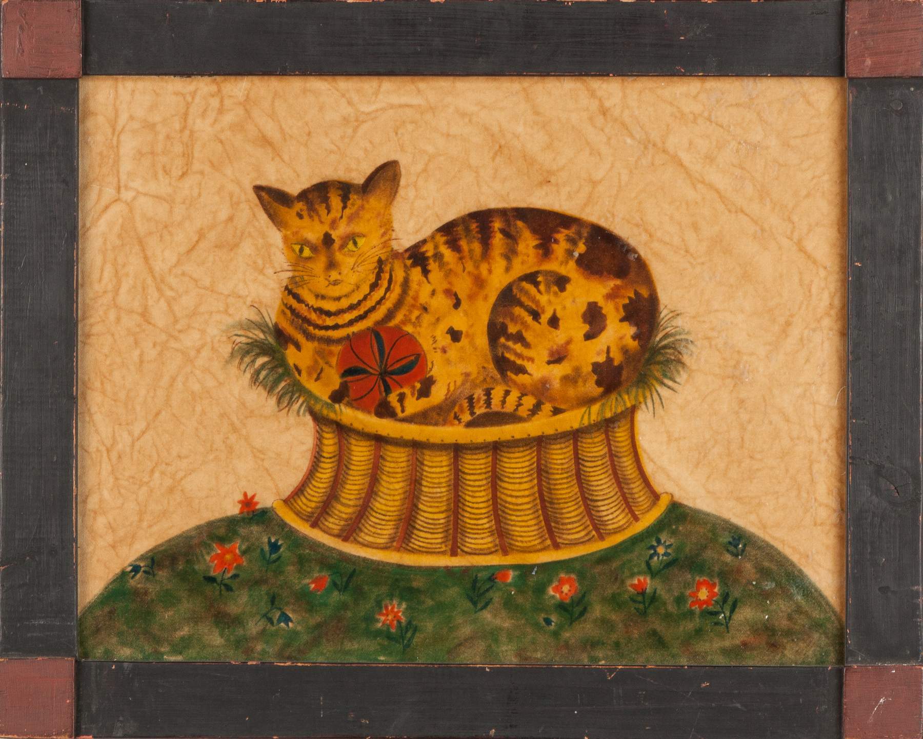 Theorem on Velvet, Cat in a Basket | Cottone Auctions