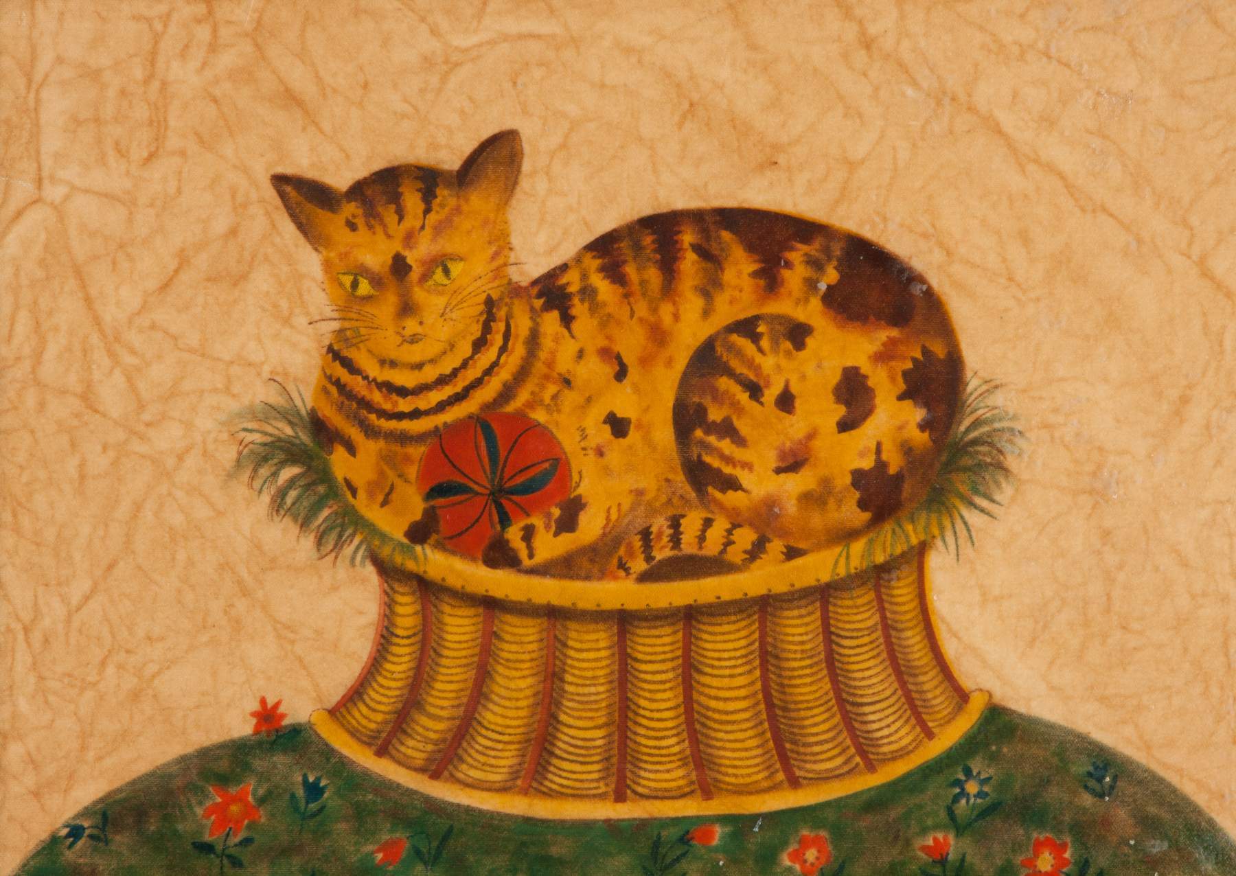 Theorem on Velvet, Cat in a Basket | Cottone Auctions