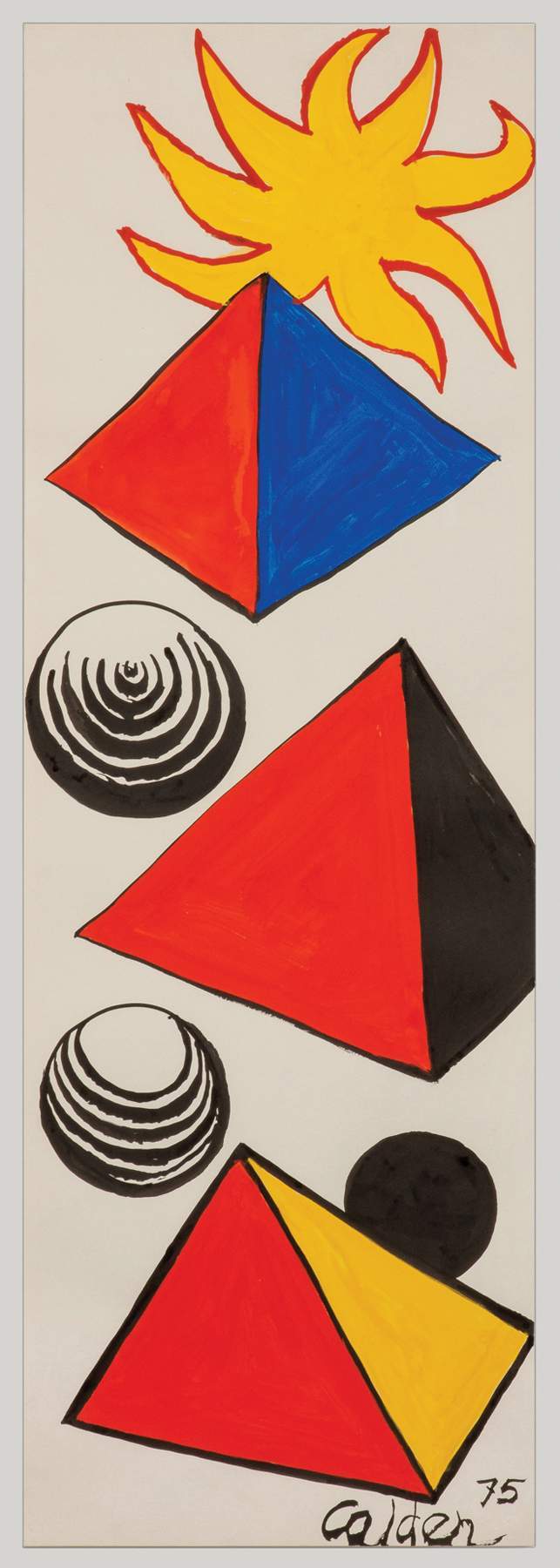 Alexander Calder (American, 1898-1976) "Râ" | Cottone Auctions