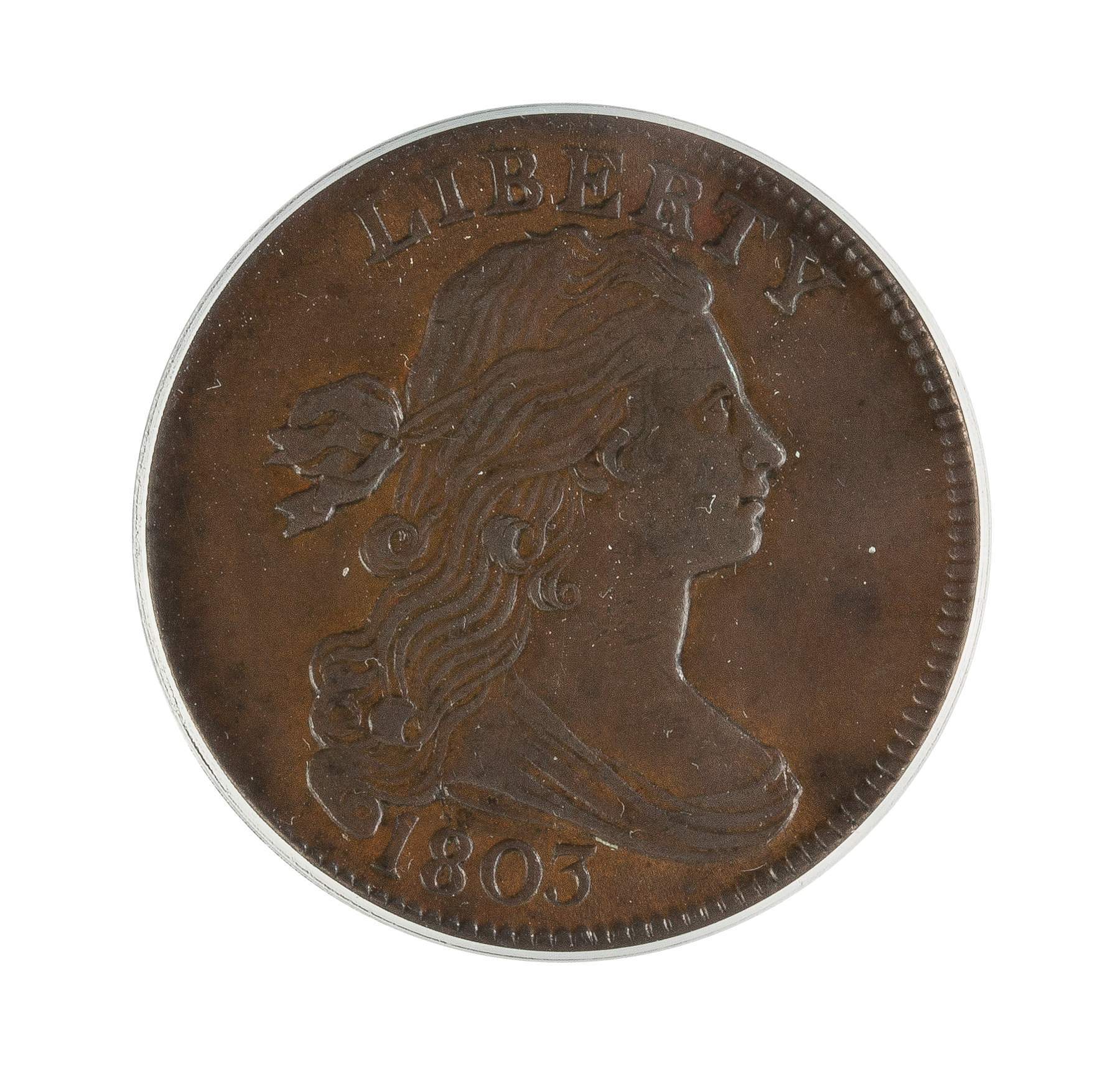 1803 Draped Bust One Cent | Cottone Auctions