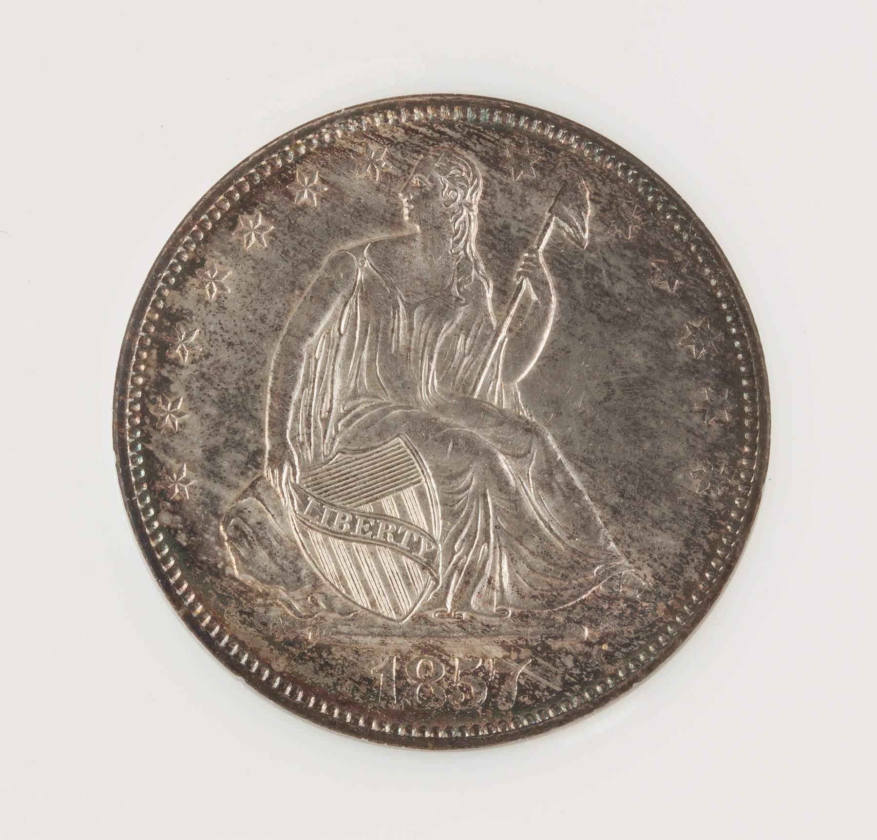 1857 Seated Liberty Fifty Cent | Cottone Auctions