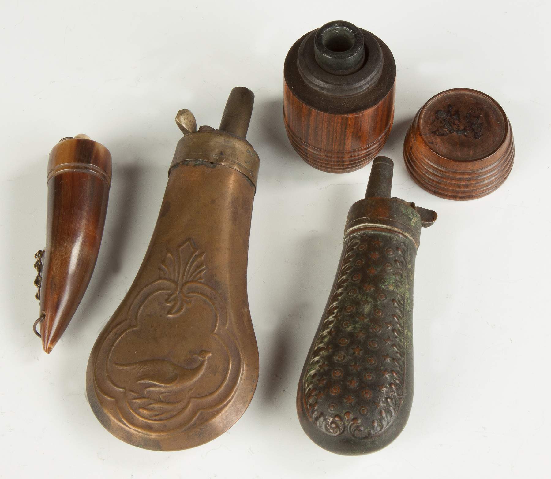 Civil War Era Shot Glass, Needle Case & Inkwell | Cottone Auctions