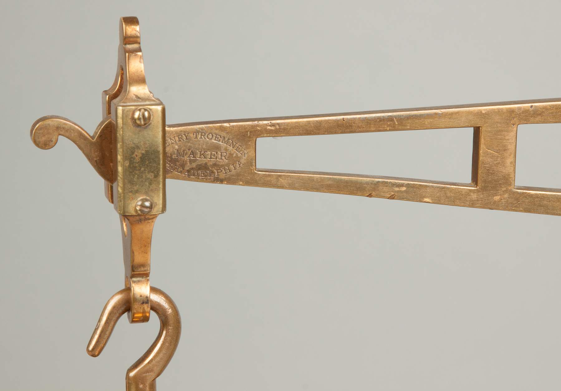 Henry Troemner, Philadelphia, Brass & Cast Iron Scale | Cottone Auctions