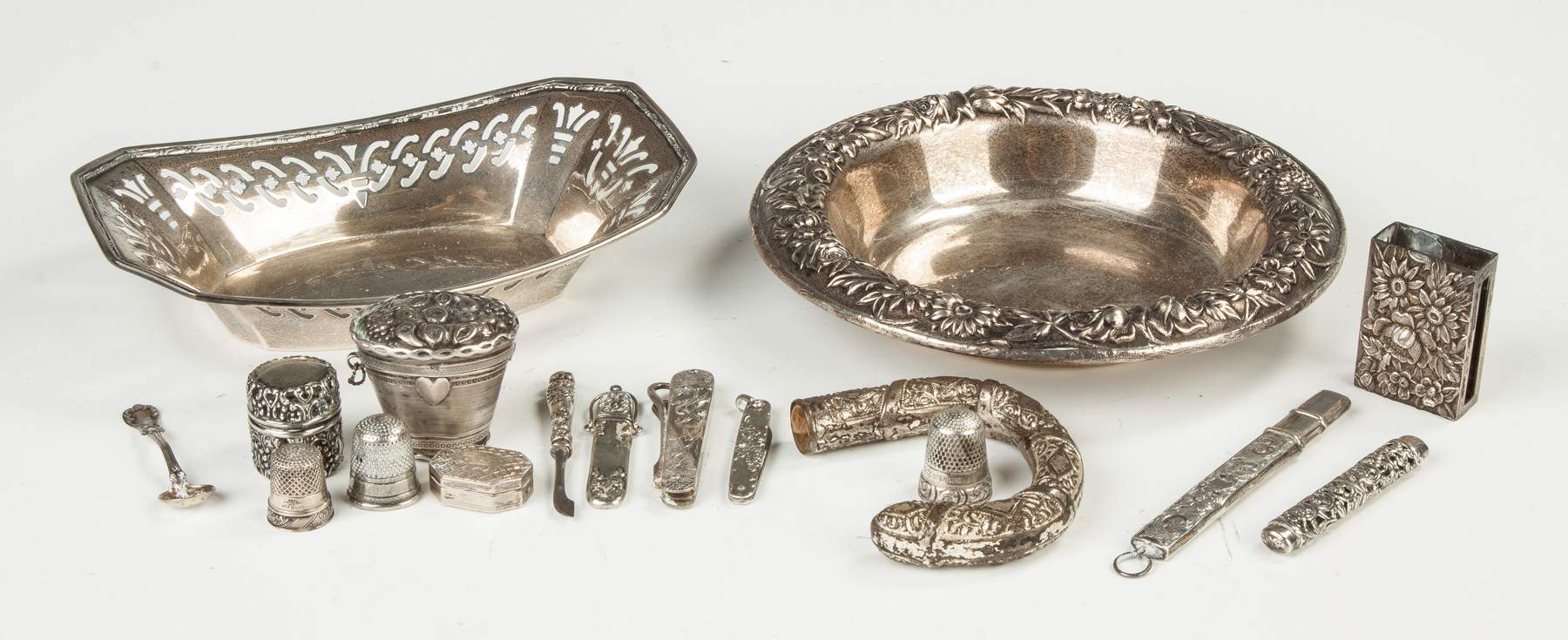 Group of Sterling Silver Articles | Cottone Auctions
