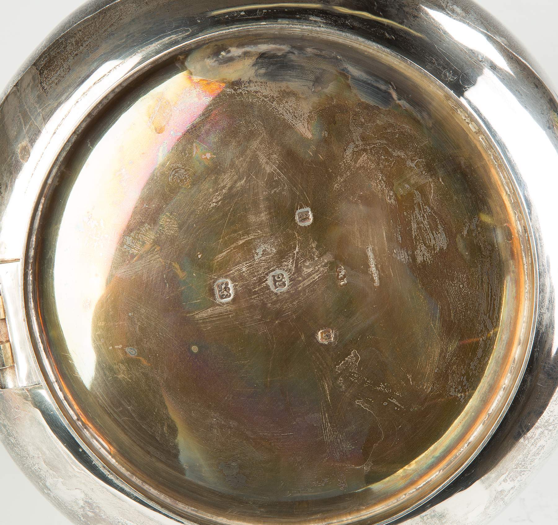 Richard Comyns, London, Georgian Style Sterling Silver Kettle on Stand ...