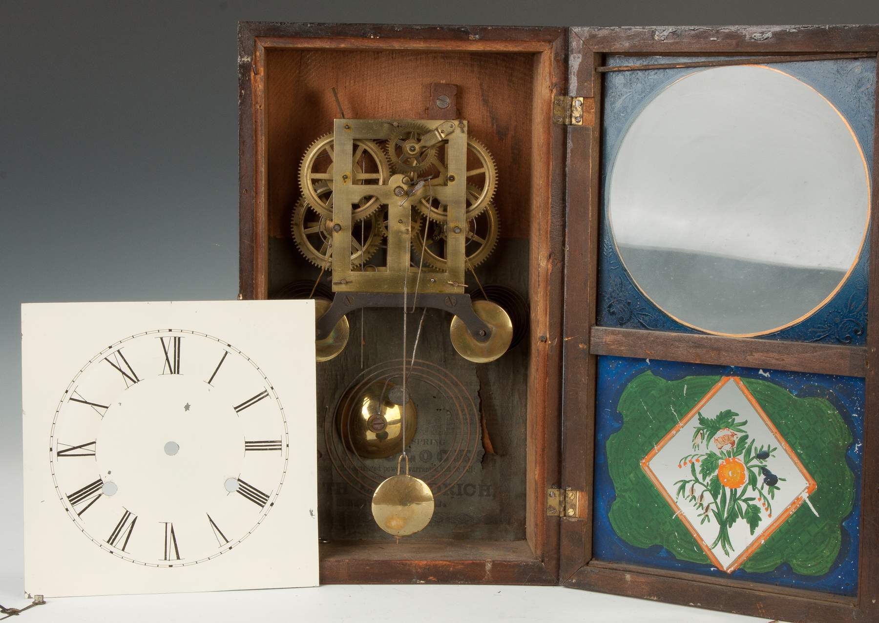 Smith and Goodrich Small Box Shelf Clock | Cottone Auctions