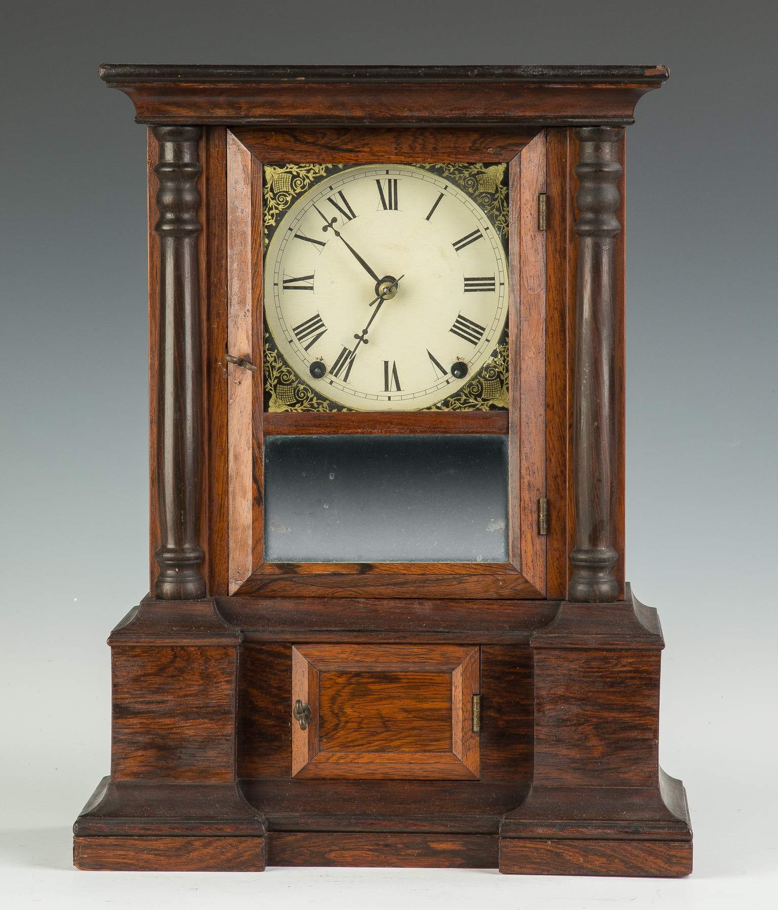 Atkins Clock Co. London Model Shelf Clock | Cottone Auctions