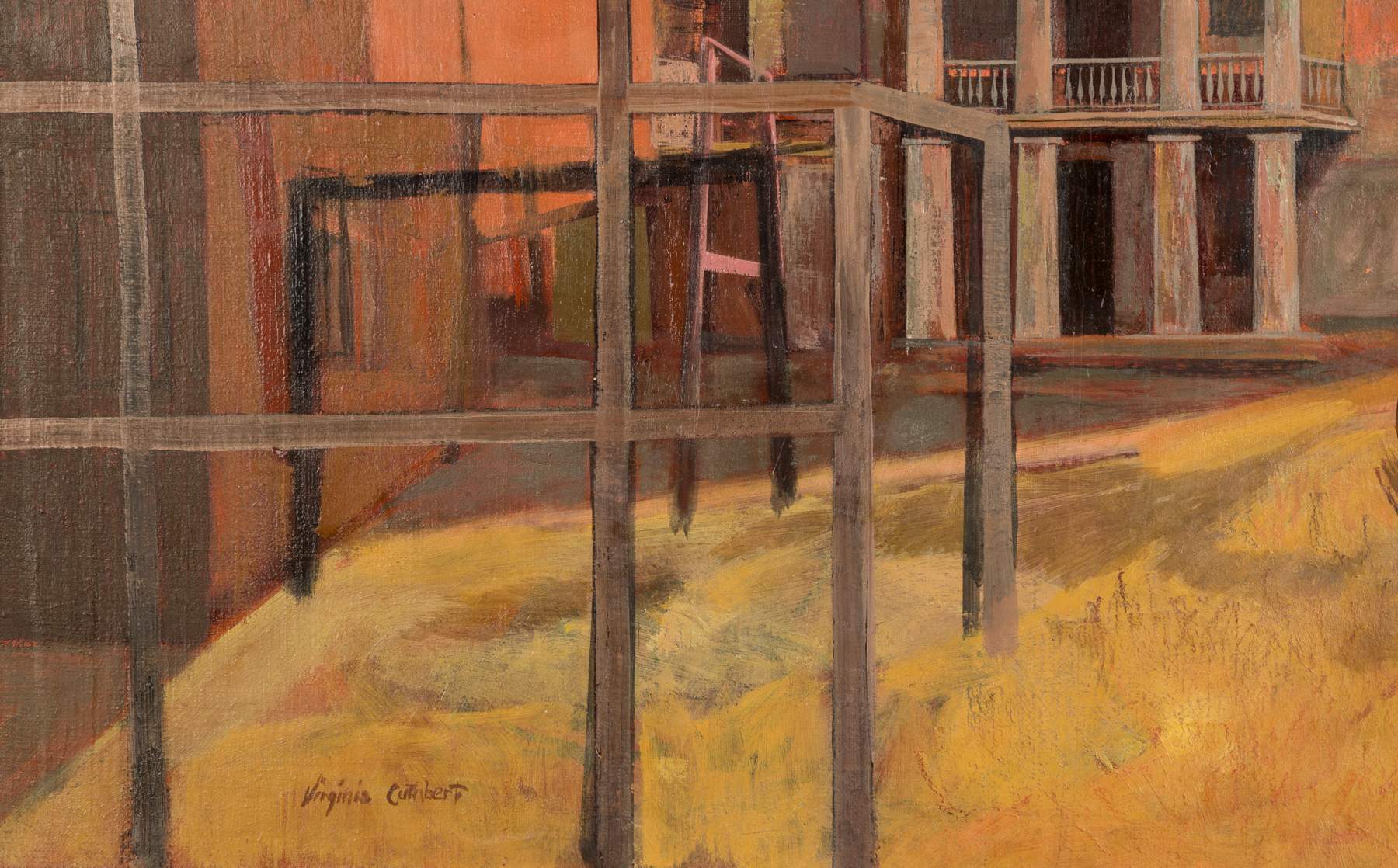 Virginia Cuthbert (American, 1908-2001) House in Tropical Landscape ...