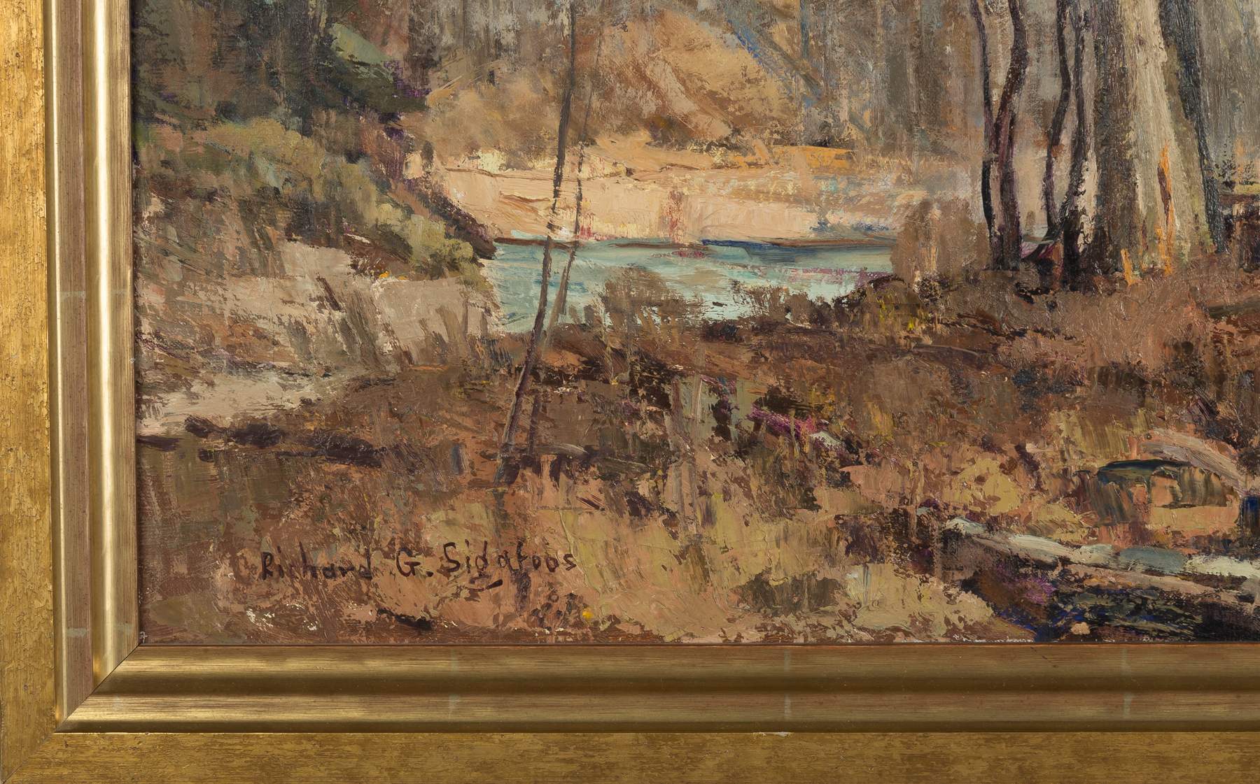 Richard Sigafoos (20th Century) "The Sycamores" | Cottone Auctions