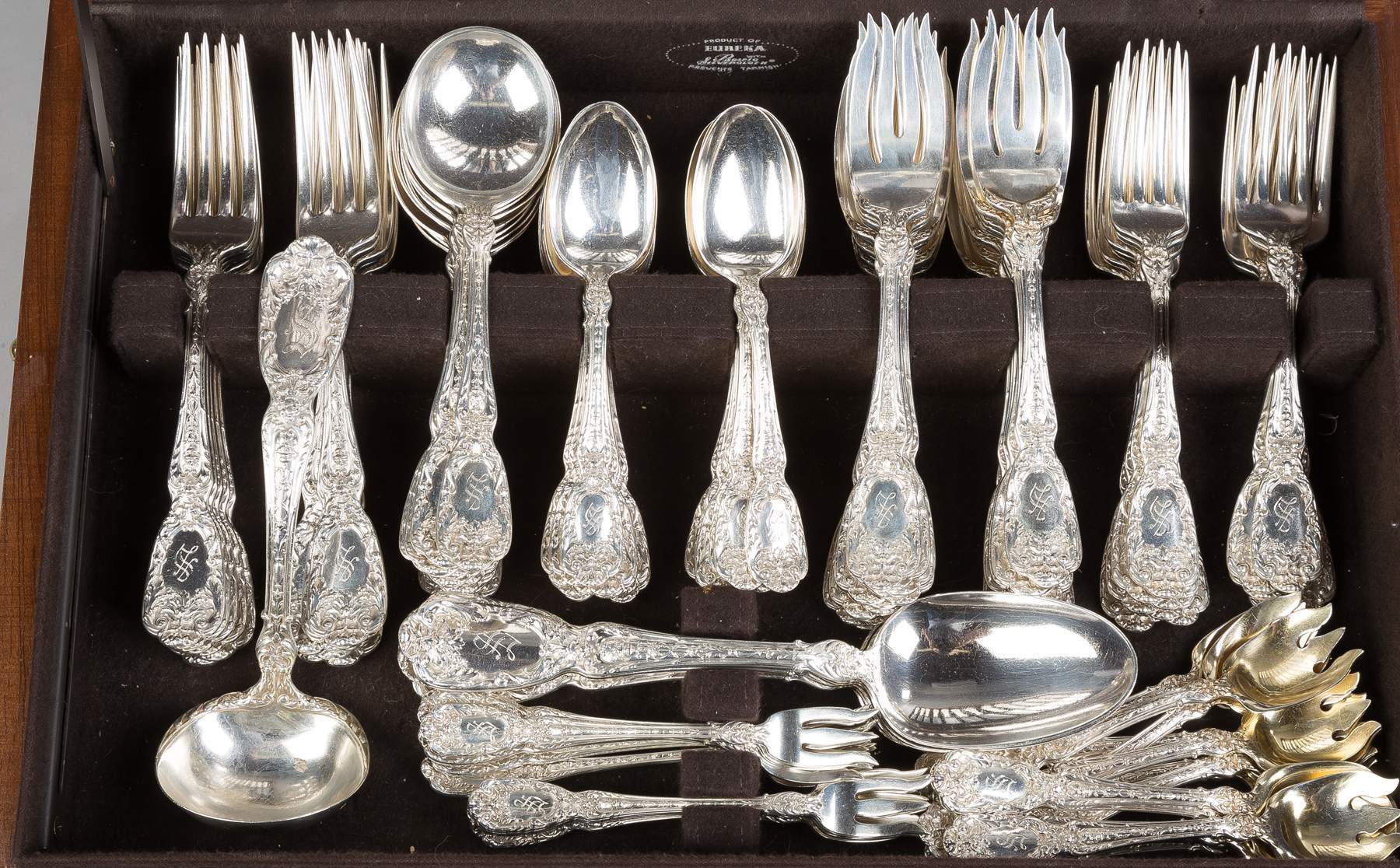 Gorham Sterling Silver Flatware - Florentine Pattern | Cottone Auctions