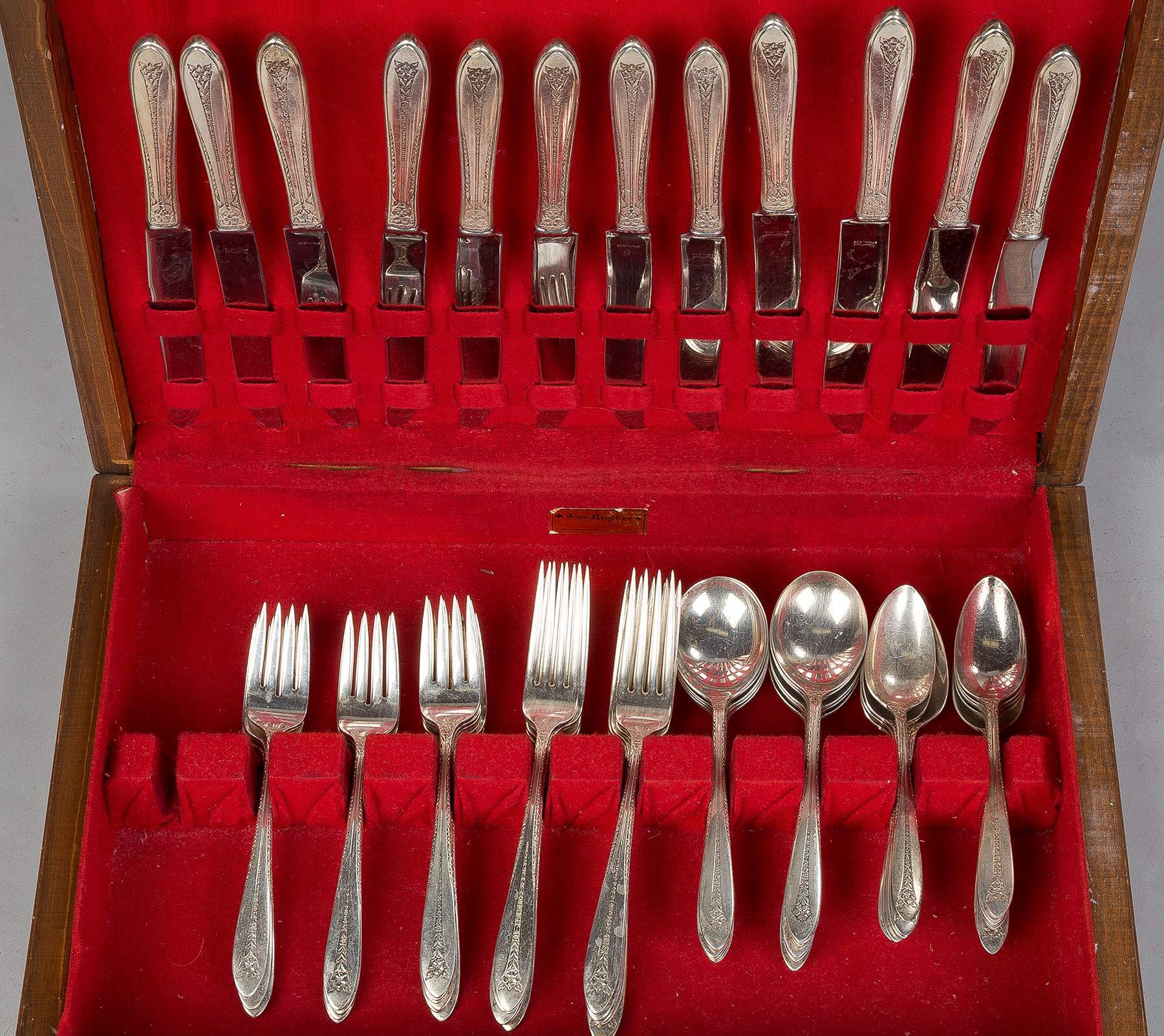 National Sterling Flatware Margaret Rose Pattern | Cottone Auctions