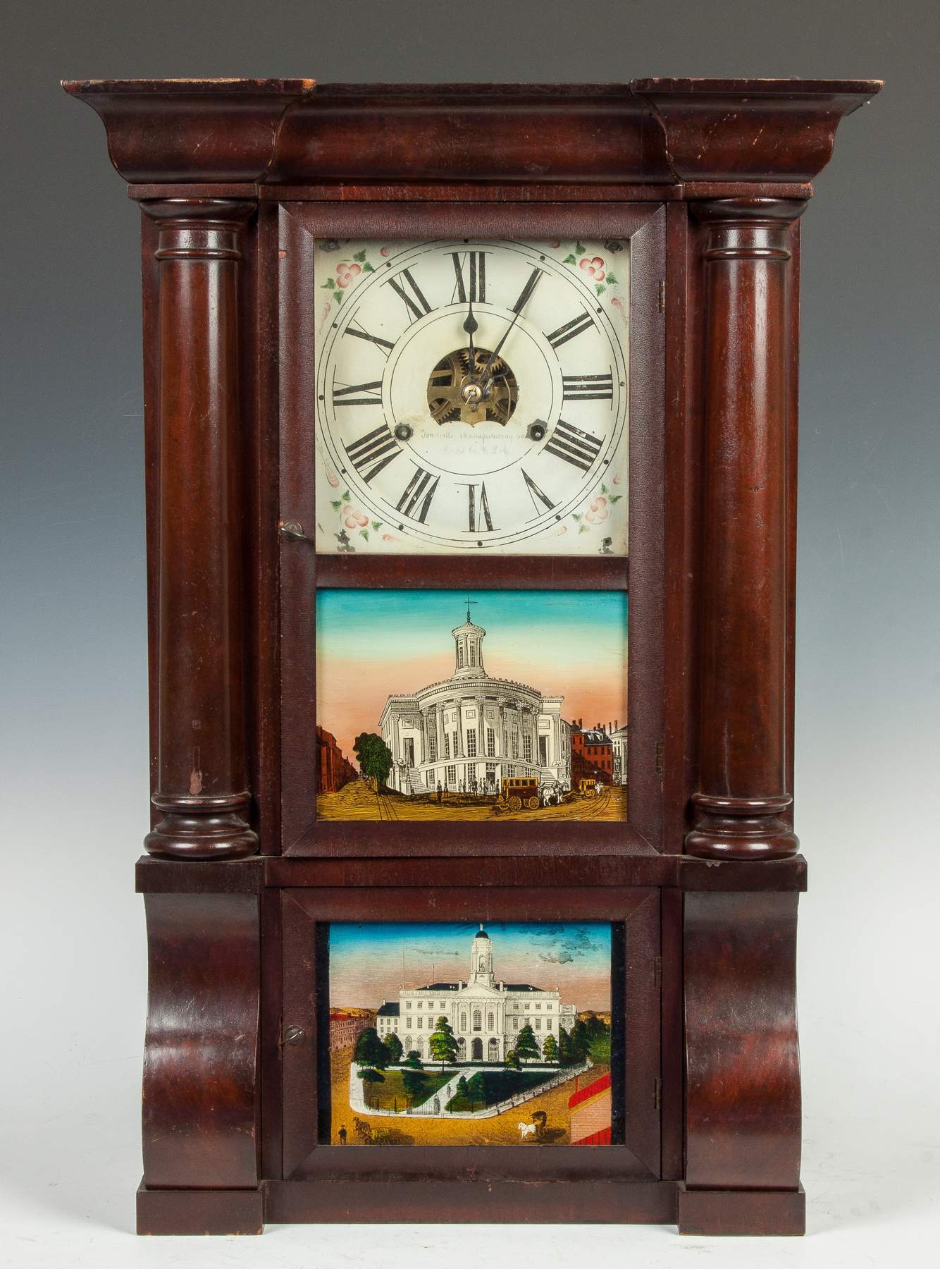 Forestville Manufacturing Shelf Clock, Bristol, CT | Cottone Auctions