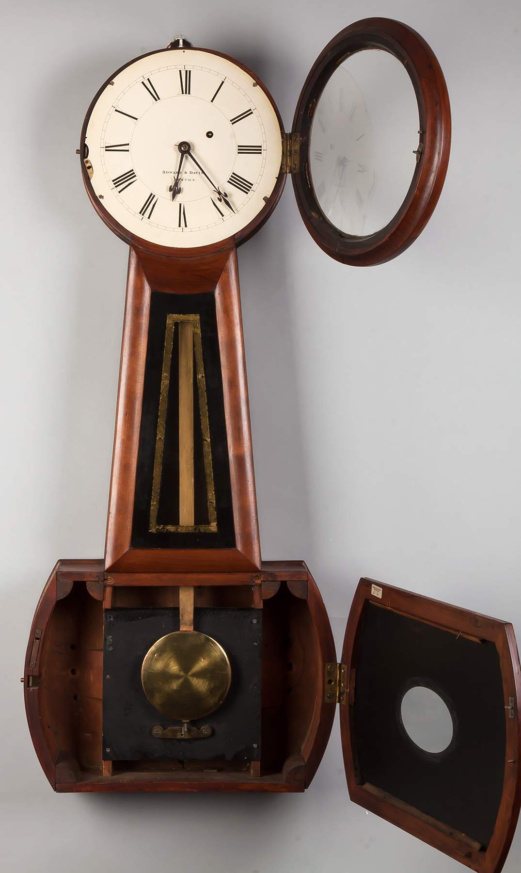 Howard & Davis #3 Banjo Clock, Boston, MA | Cottone Auctions