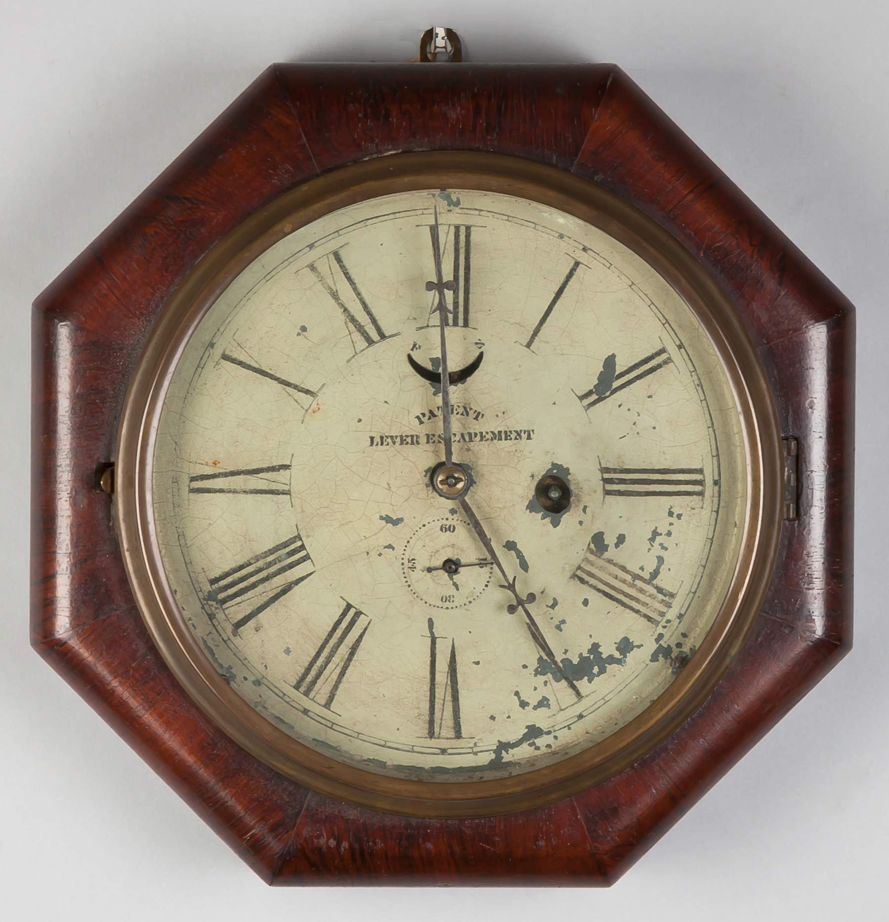 Patent Lever Escapement Gallery Clock, Forestville, CT | Cottone Auctions