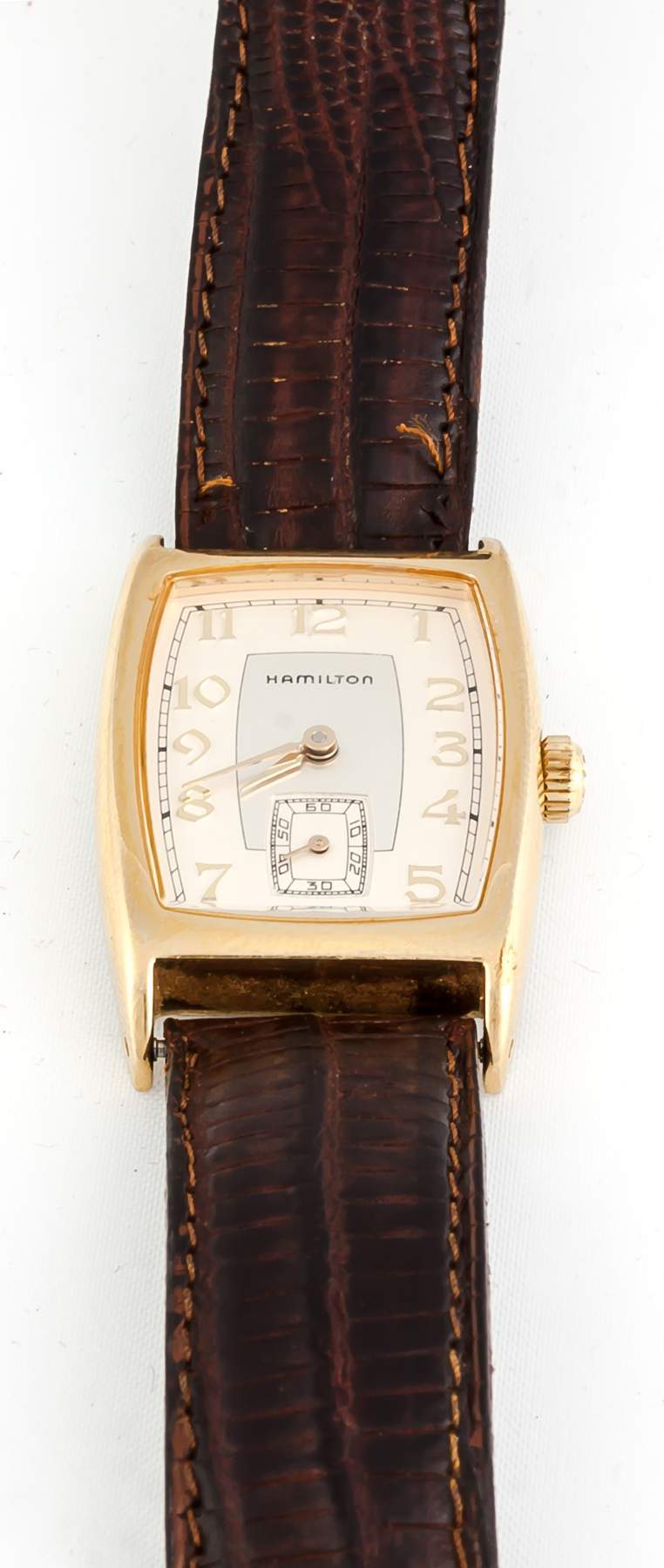 Gold and Stainless Steel Hamilton Wrist Watch | Cottone Auctions