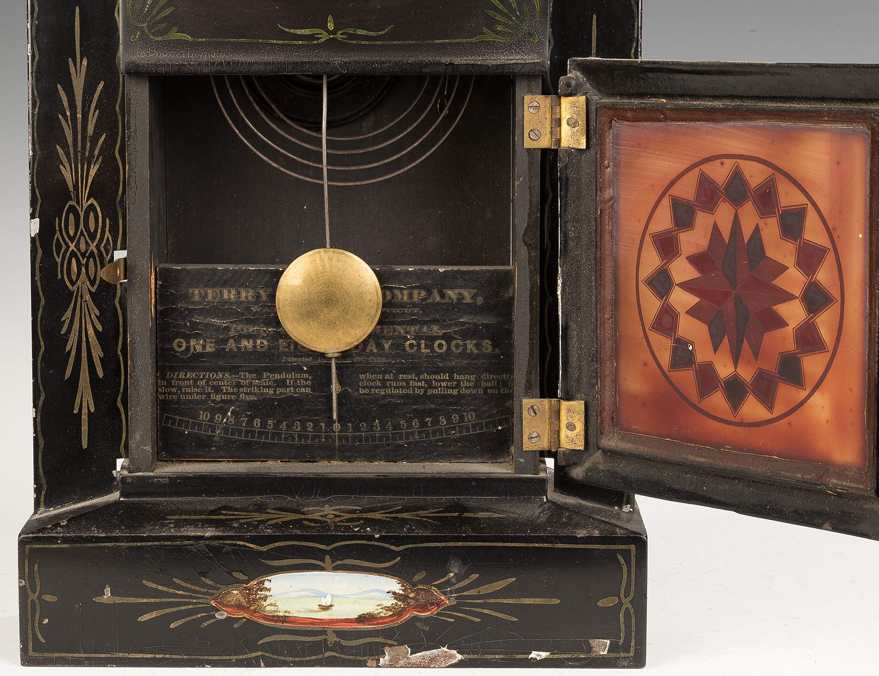 Terry Clock Co. Shelf Clock | Cottone Auctions